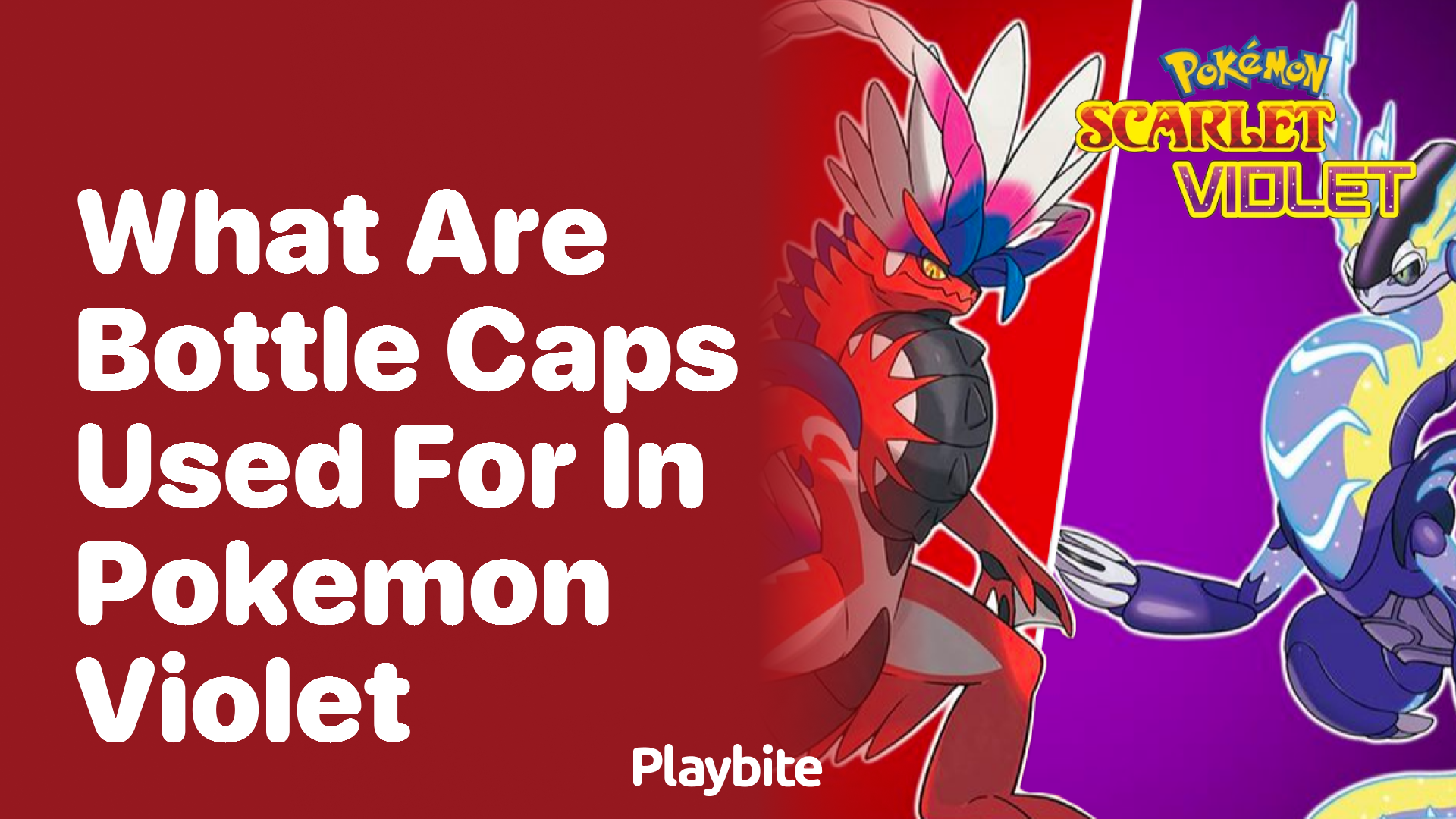 What are bottle caps used for in Pokemon Violet? - Playbite