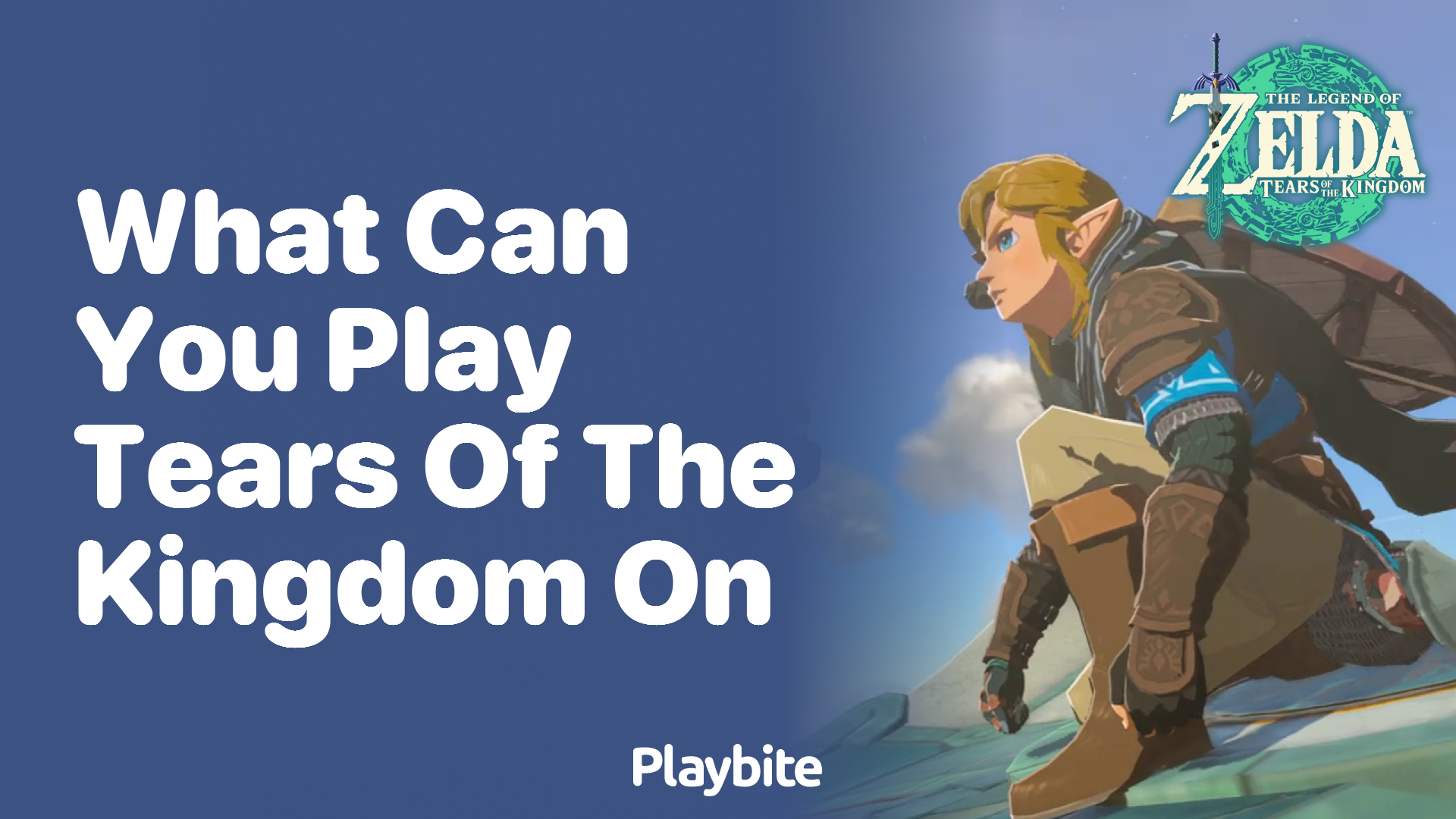 What Can You Play Tears of The Kingdom On? - Playbite