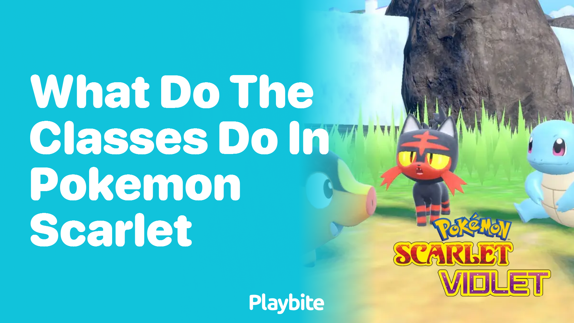 What do the classes do in Pokemon Scarlet? - Playbite