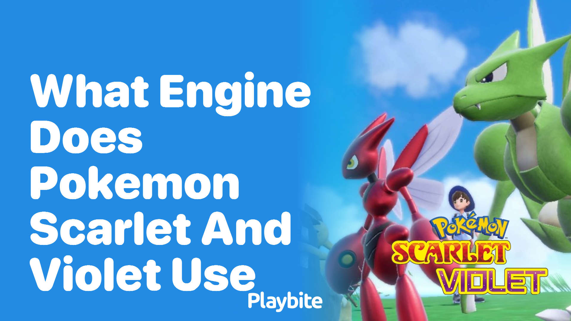 What engine does Pokémon Scarlet and Violet use? - Playbite