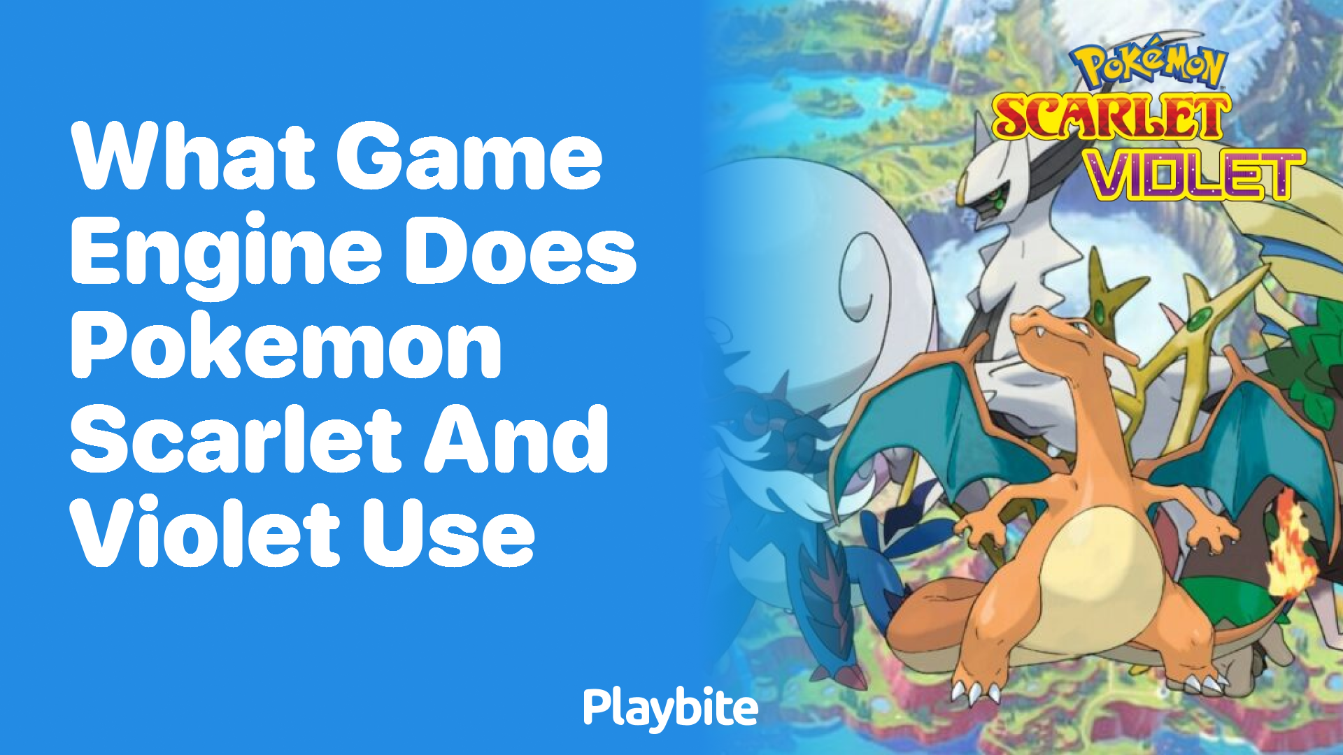 What game engine does Pokémon Scarlet and Violet use? - Playbite