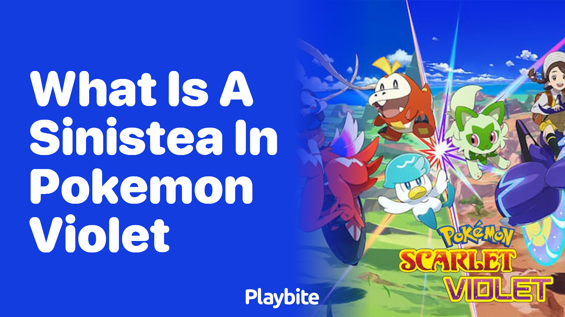 What is a Sinistea in Pokemon Violet? - Playbite