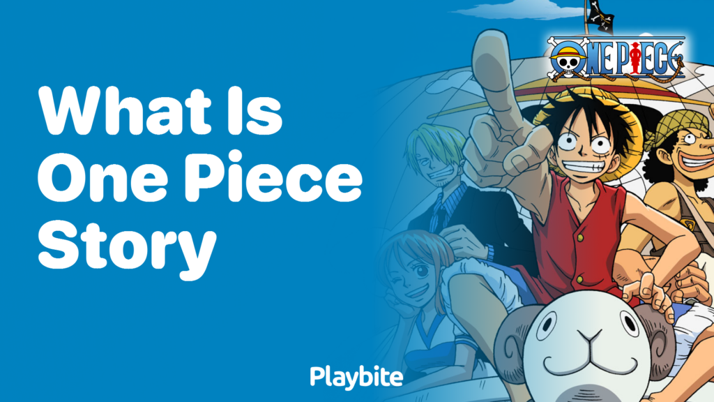 What Is the One Piece Story All About? - Playbite