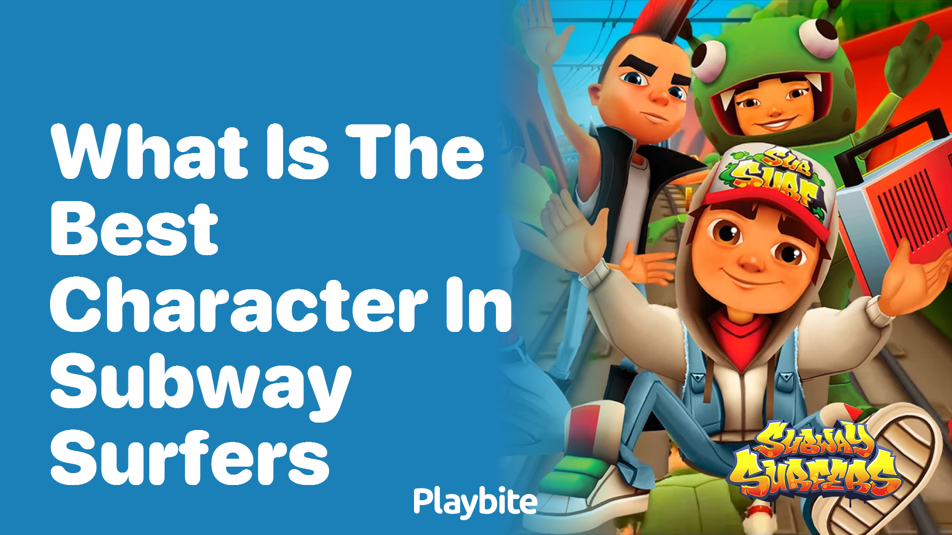 What is the best character in Subway Surfers? - Playbite