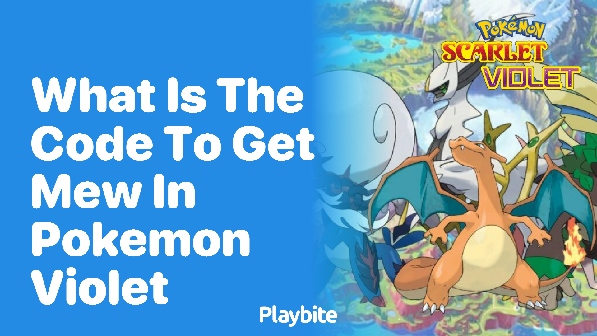 What is the code to get Mew in Pokemon Violet? - Playbite
