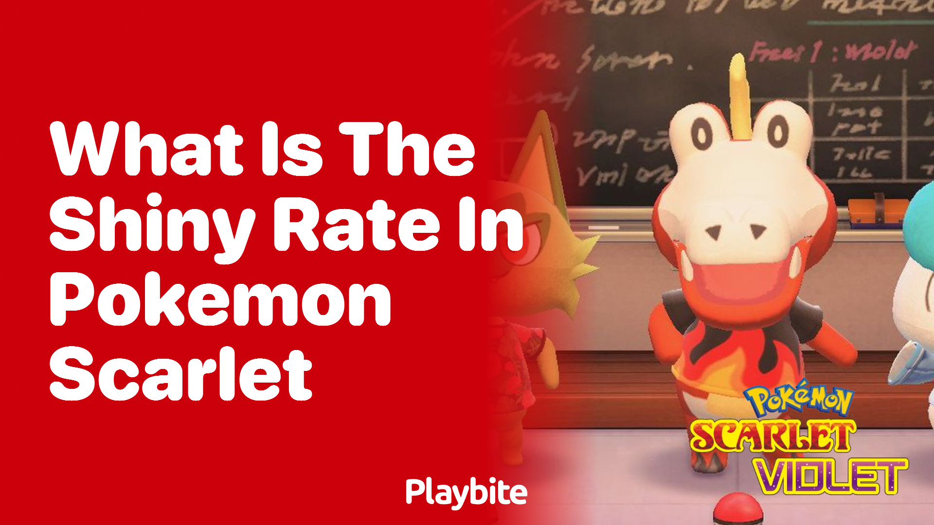 What is the shiny rate in Pokemon Scarlet? - Playbite