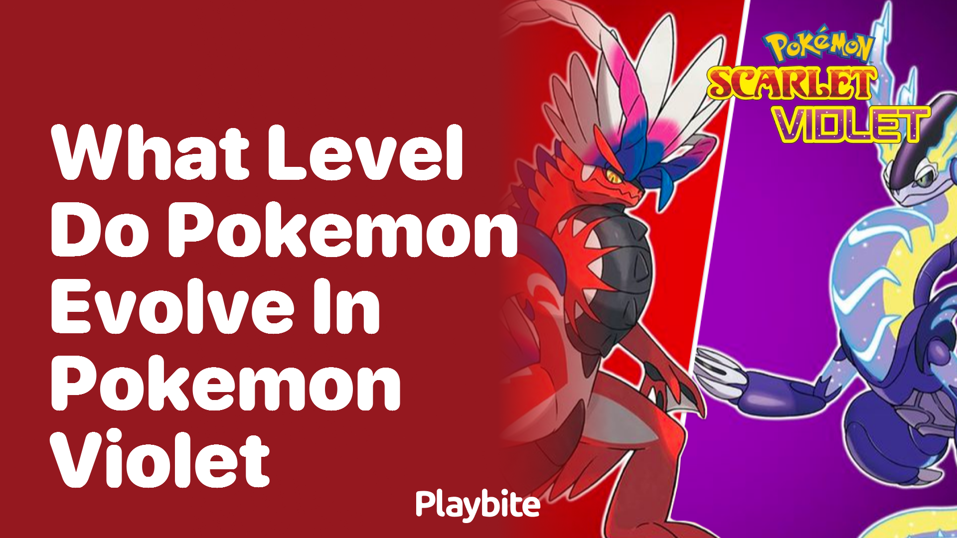 What Level Do Pokémon Evolve in Pokémon Violet? - Playbite