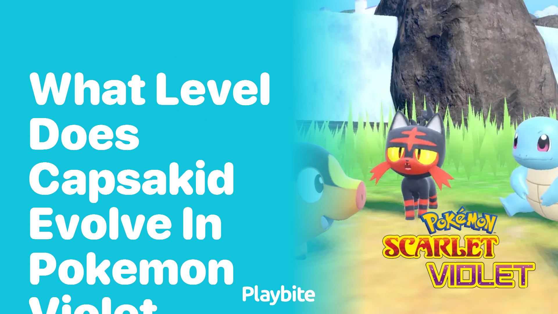 What level does Capsakid evolve in Pokemon Violet? - Playbite