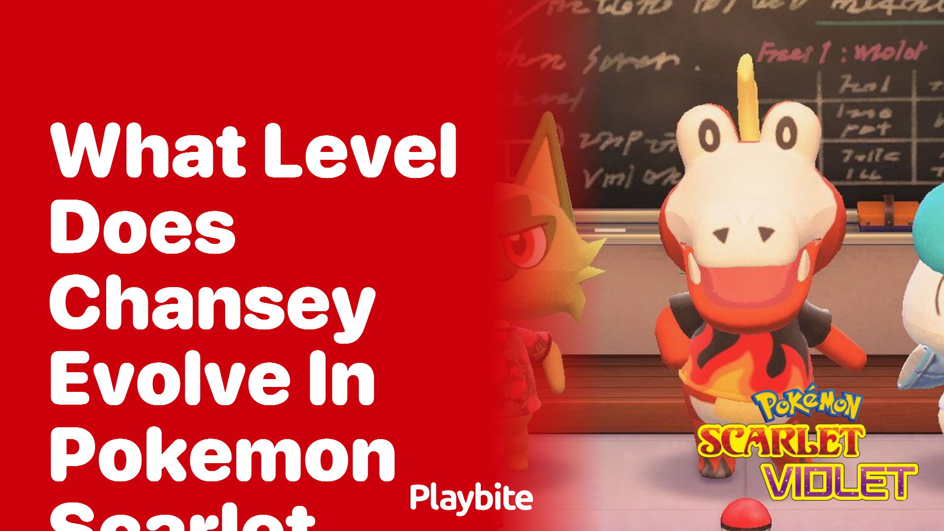 What Level Does Chansey Evolve in Pokemon Scarlet? - Playbite