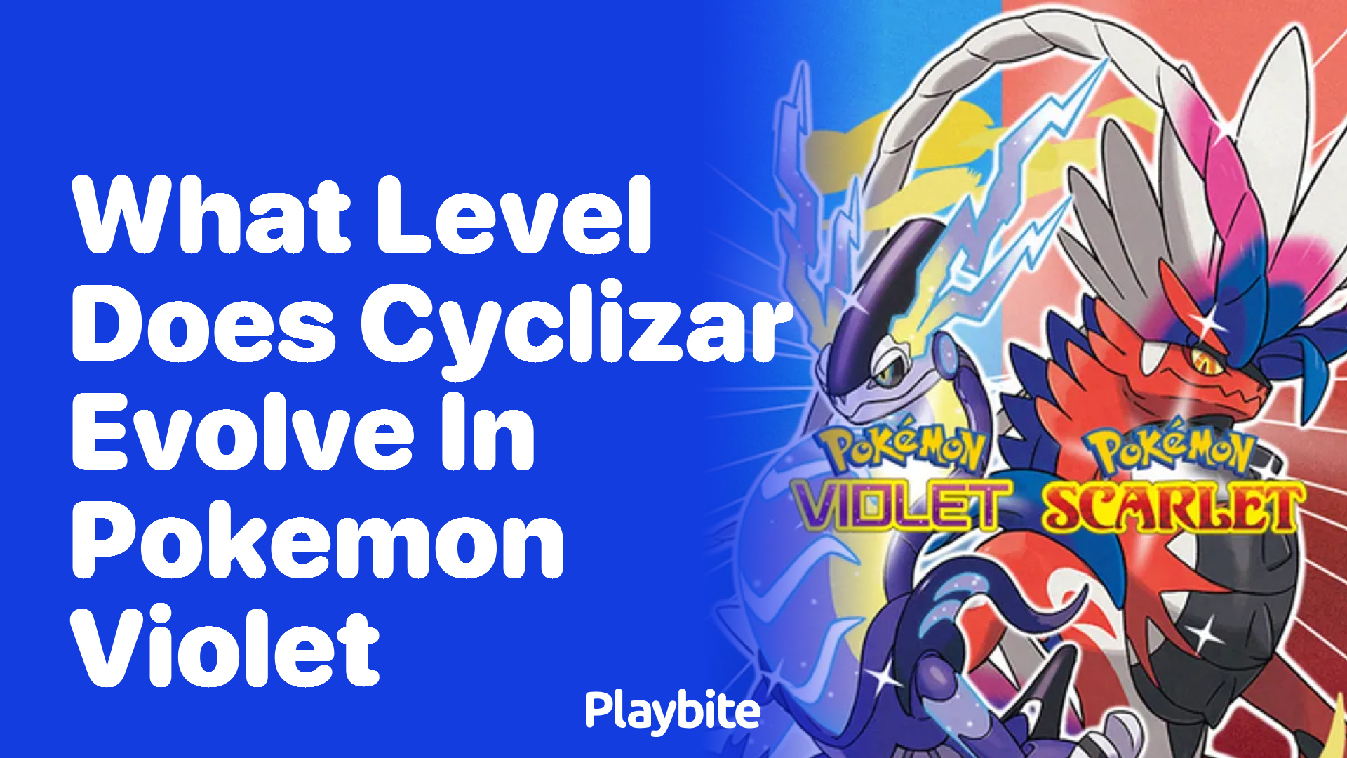 What Level Does Cyclizar Evolve in Pokemon Violet? - Playbite