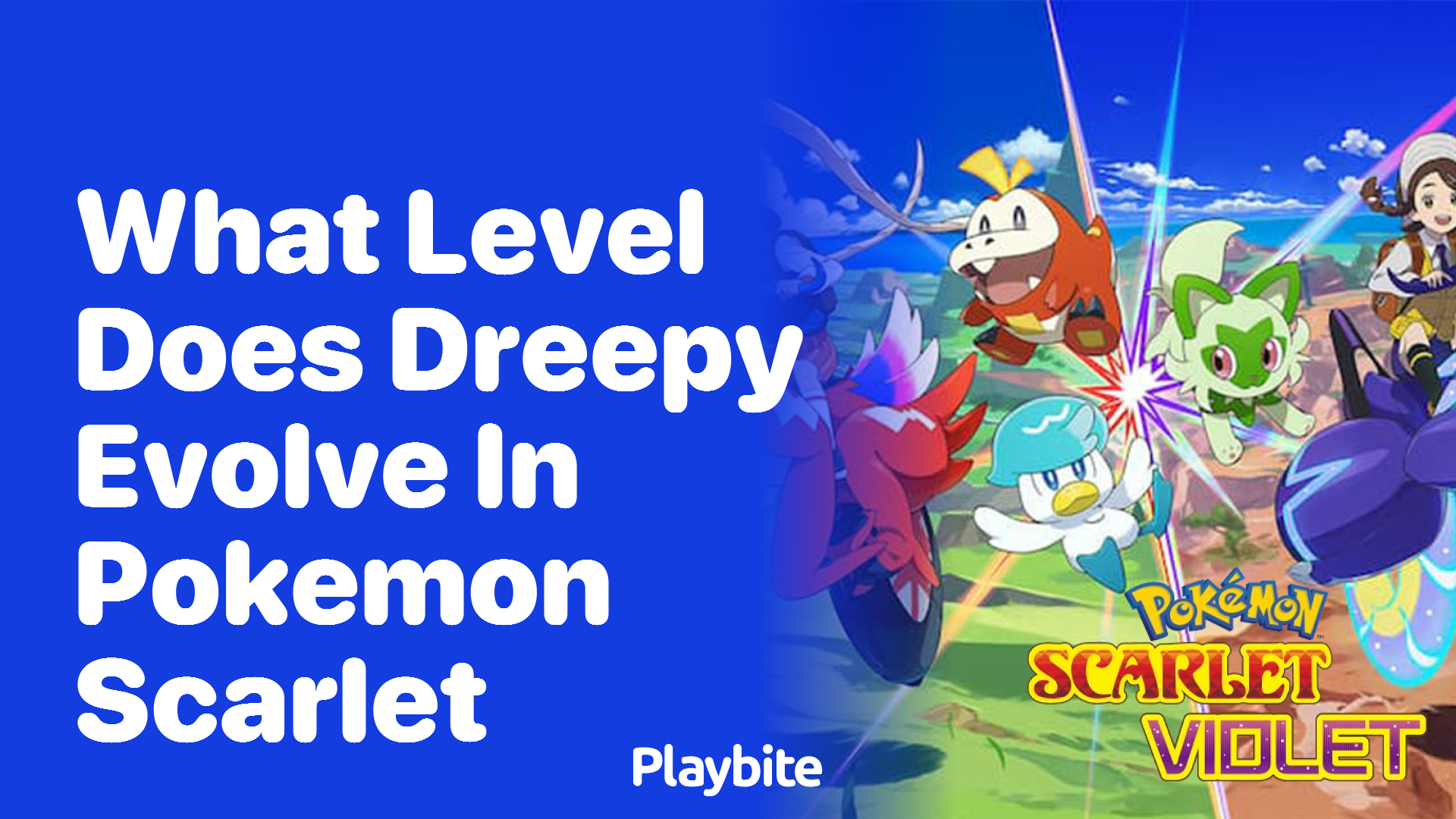 What level does Dreepy evolve in Pokemon Scarlet? - Playbite