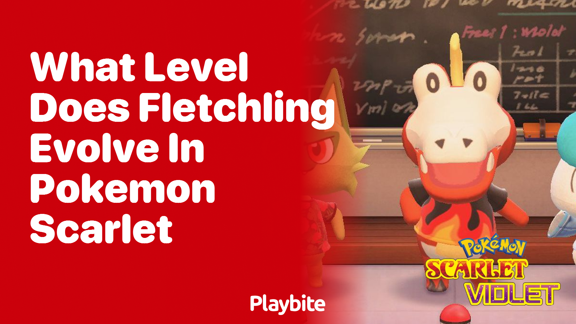 What level does Fletchling evolve in Pokemon Scarlet? - Playbite