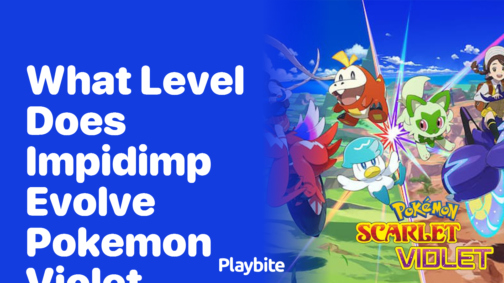 What Level Does Impidimp Evolve in Pokemon Violet? - Playbite