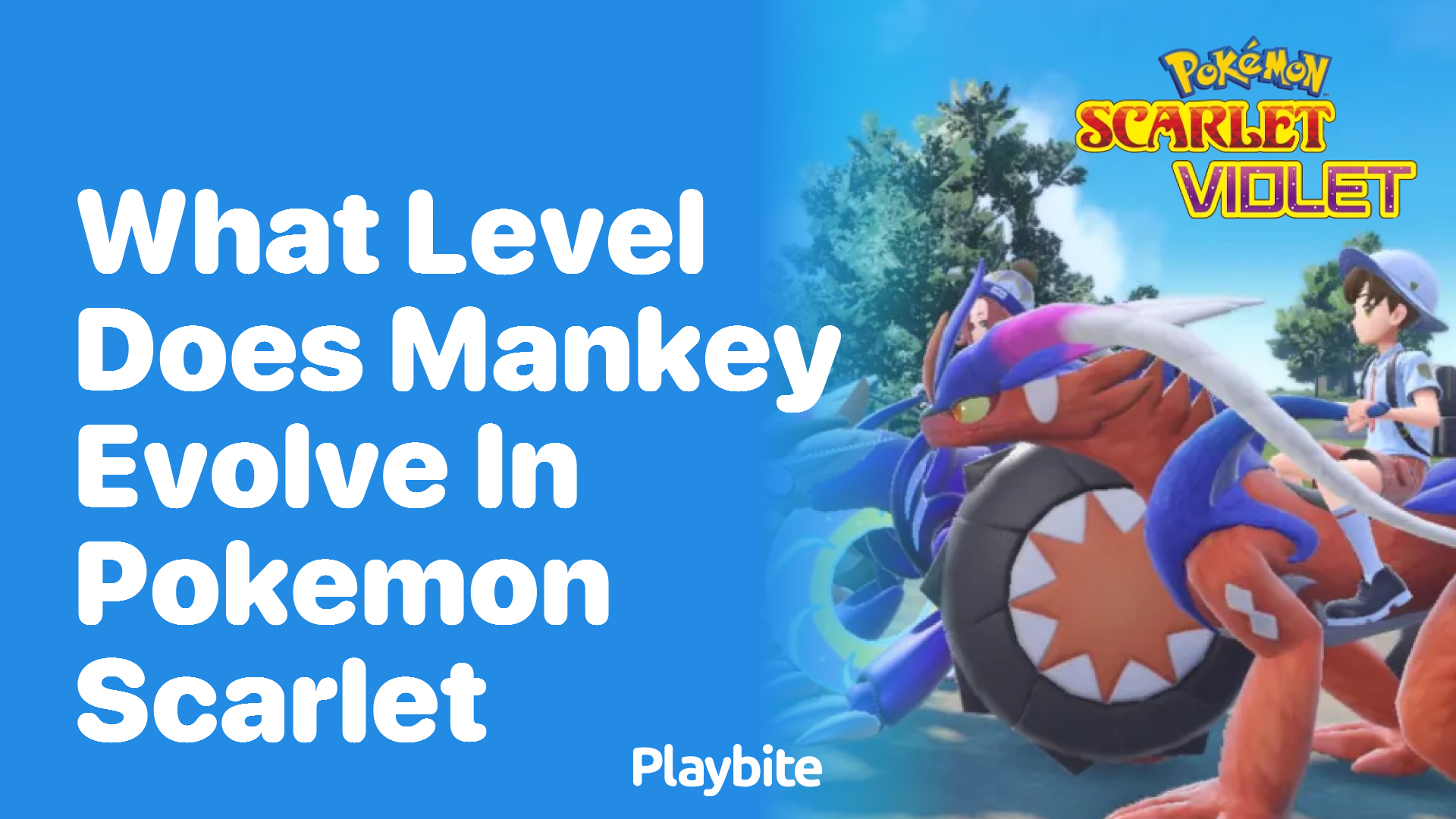 What Level Does Mankey Evolve in Pokemon Scarlet? - Playbite