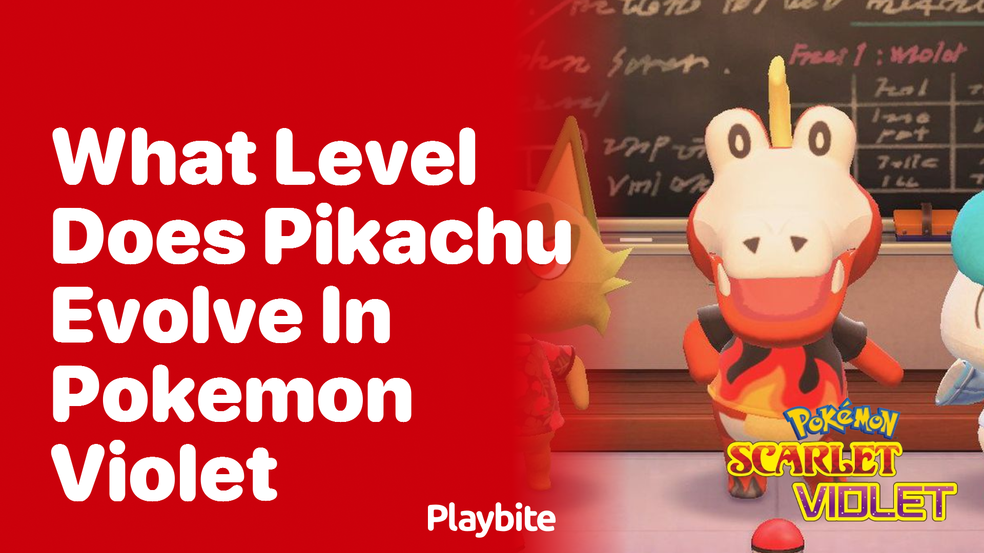 What level does Pikachu evolve in Pokemon Violet? - Playbite