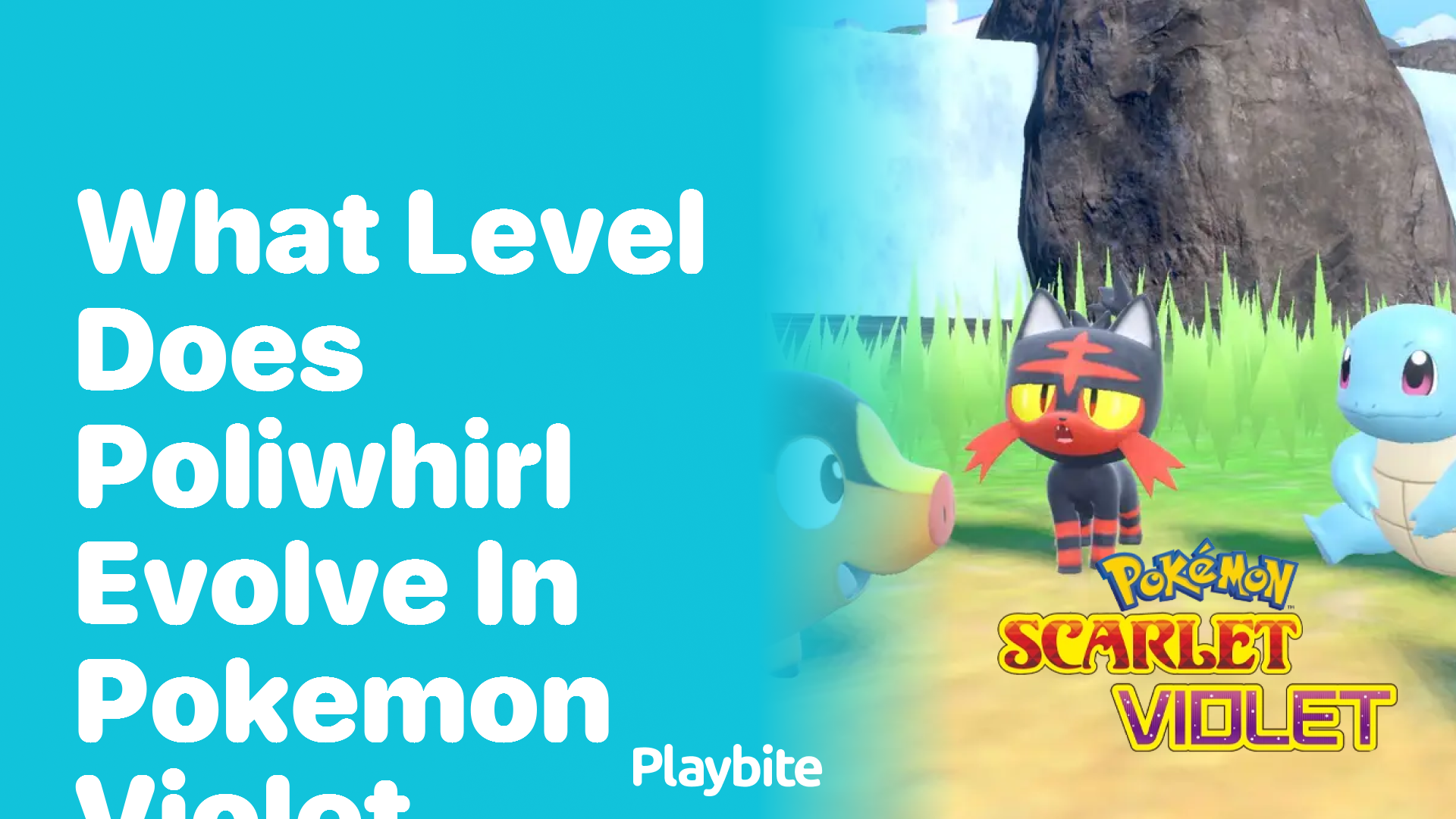 What level does Poliwhirl evolve in Pokemon Violet? - Playbite