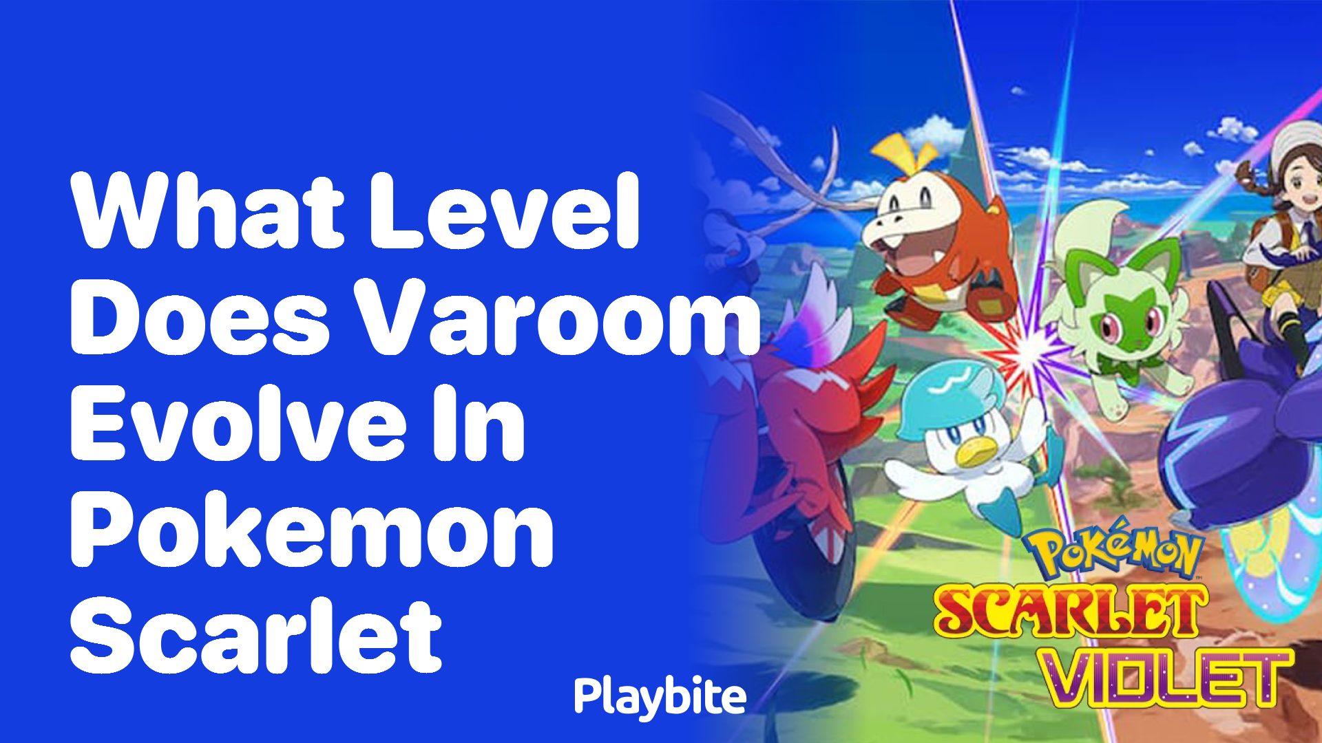 What Level Does Varoom Evolve in Pokemon Scarlet? - Playbite