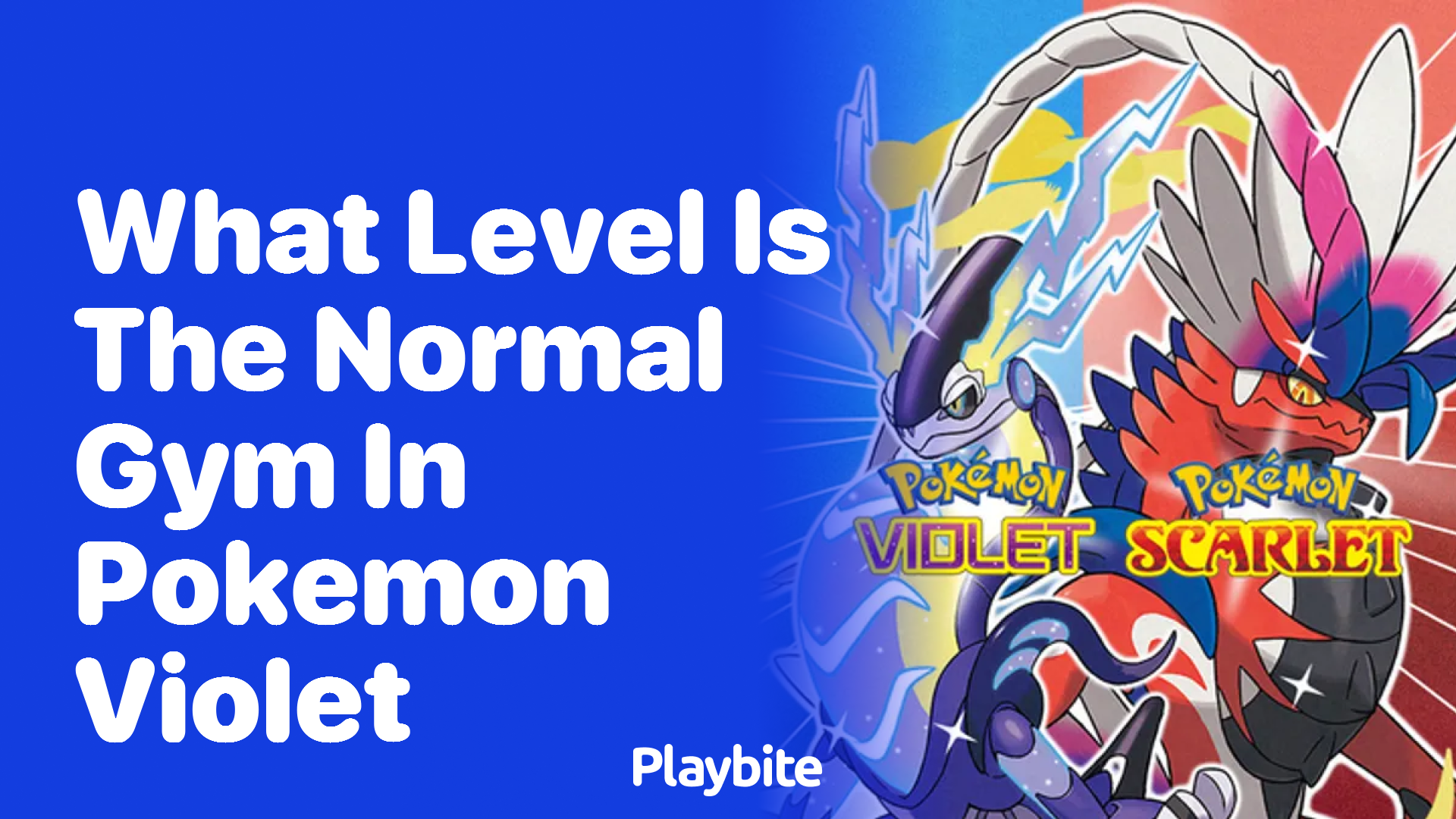 What Level Is the Normal Gym in Pokemon Violet? - Playbite