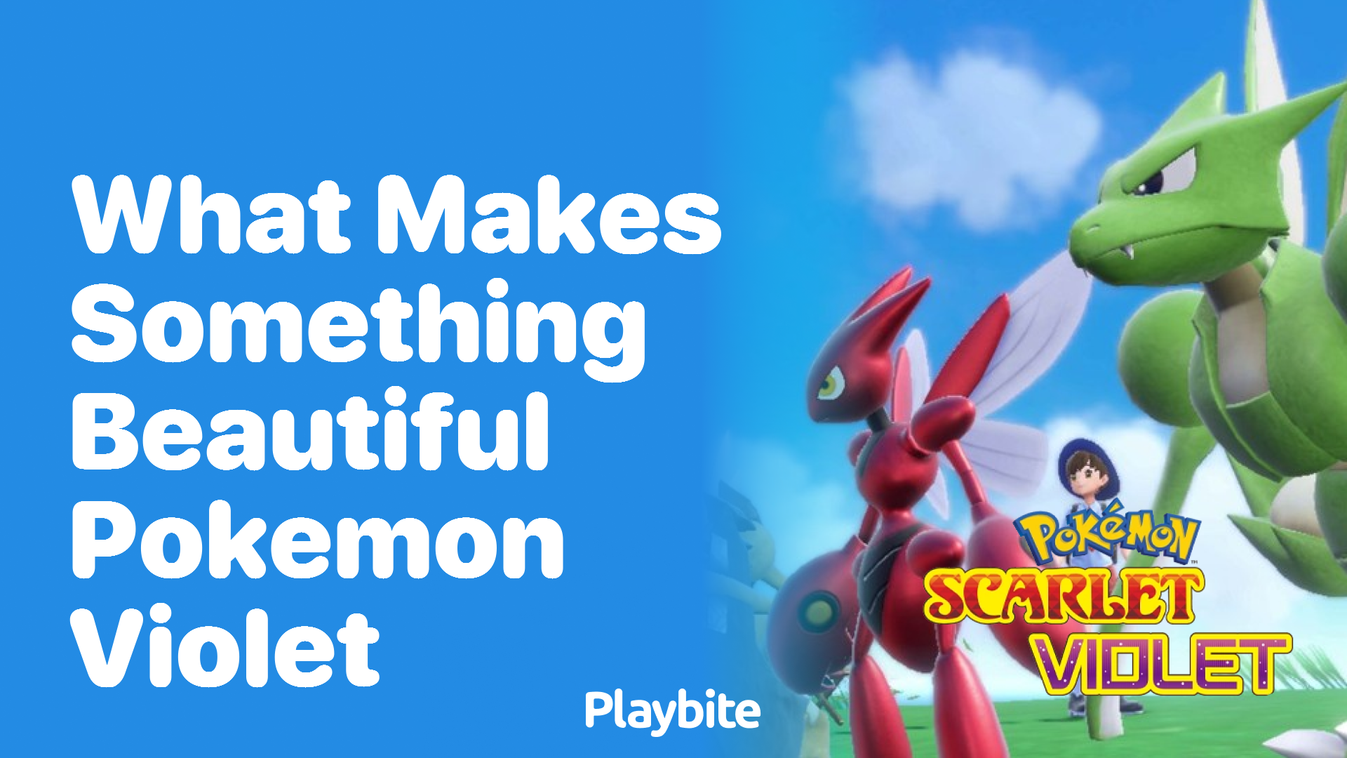 What makes Pokemon Violet beautiful? - Playbite