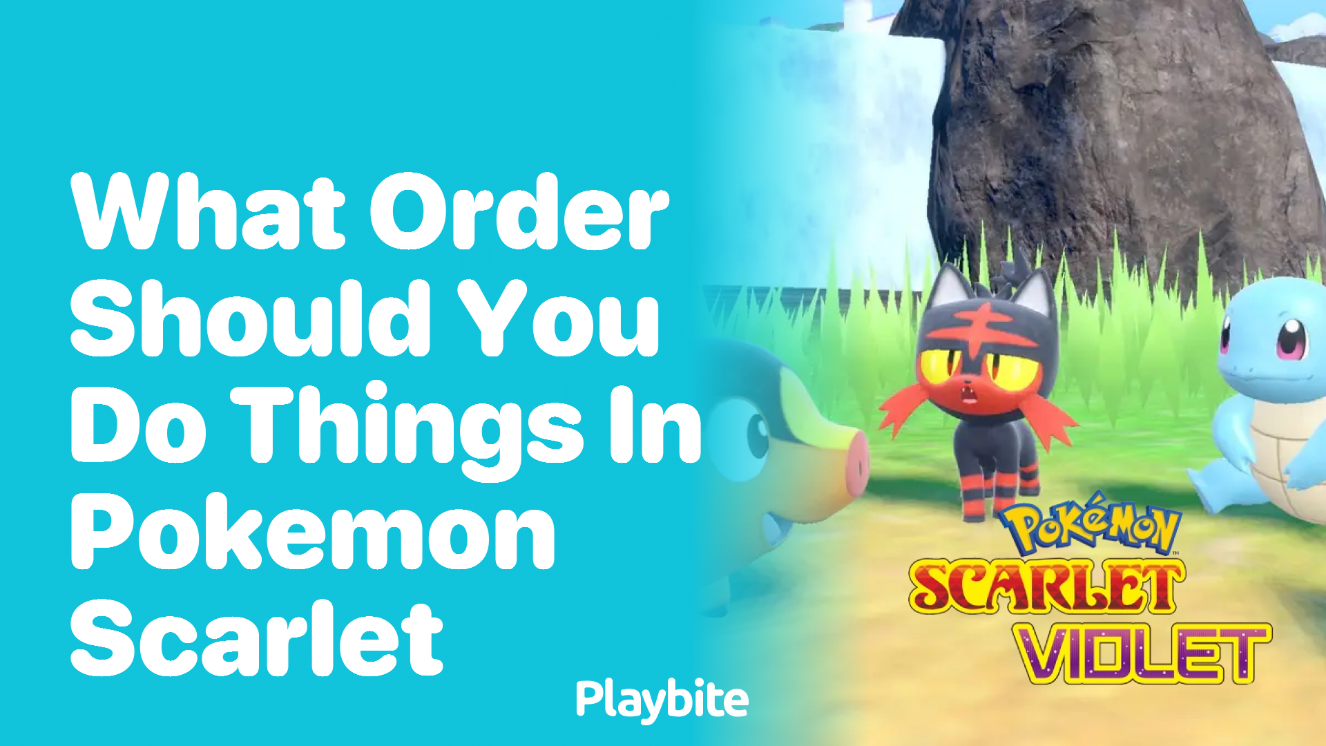 What Order Should You Do Things in Pokemon Scarlet? - Playbite