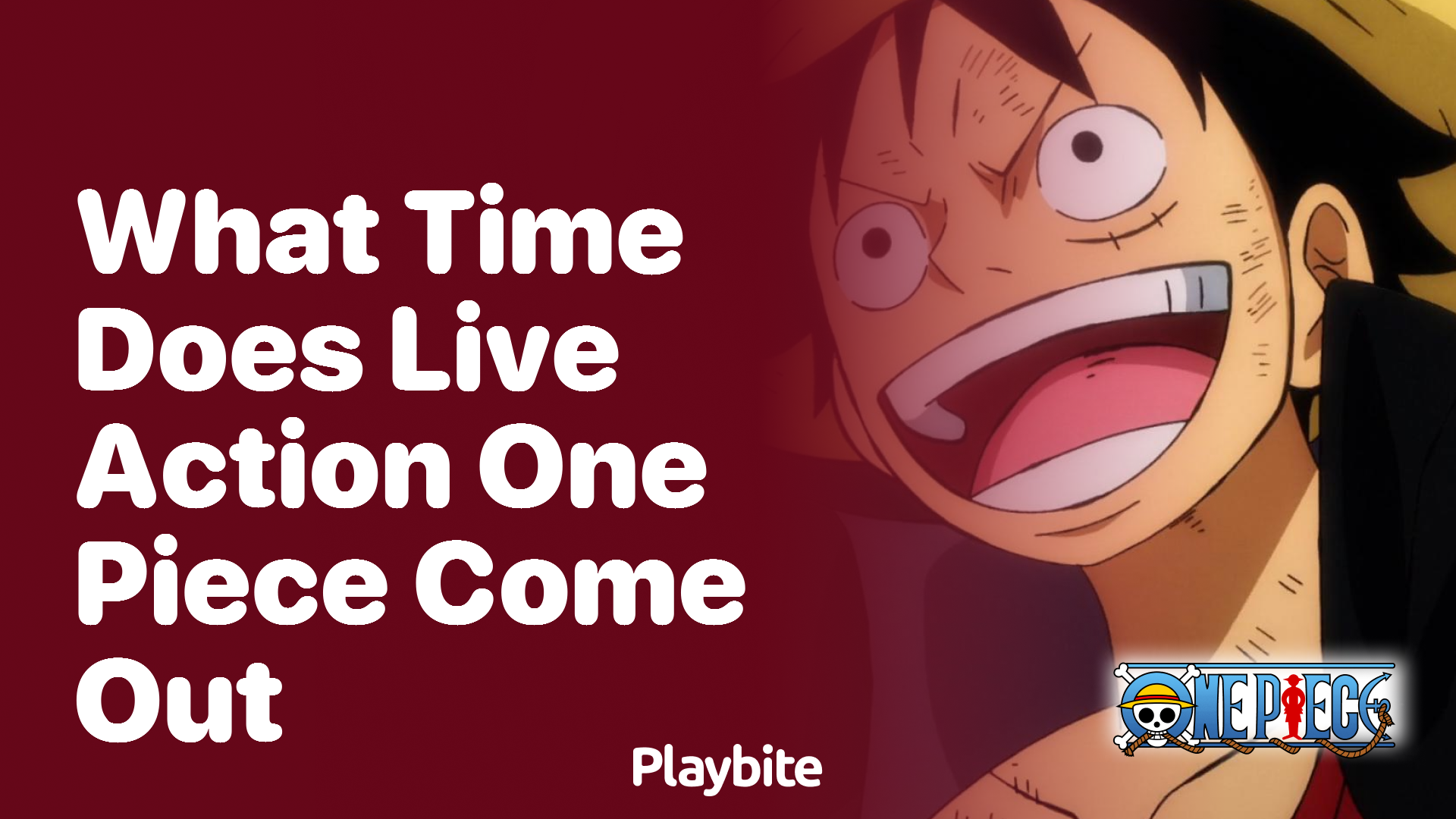 What Time Does the Live-Action One Piece Come Out? - Playbite
