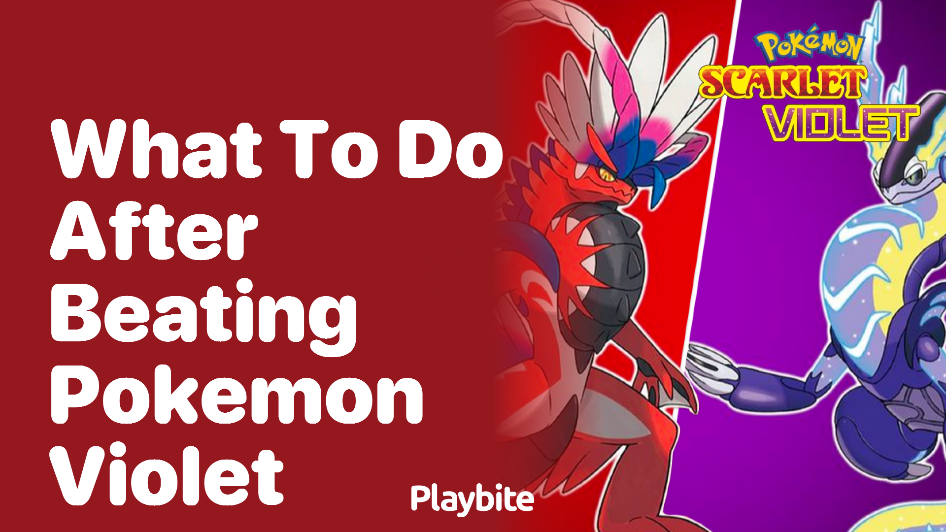 What to Do After Beating Pokemon Violet - Playbite