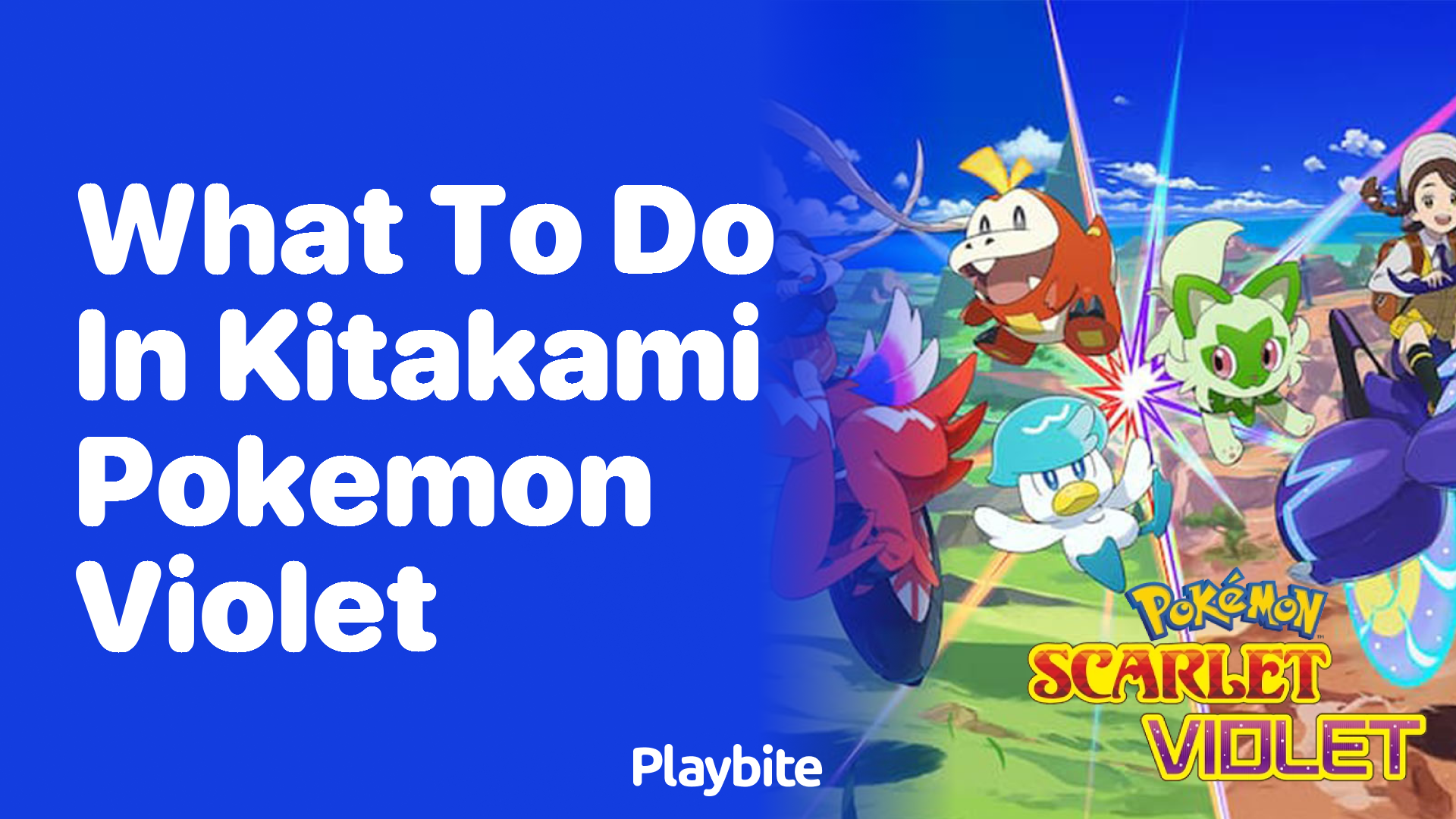 What to Do in Kitakami in Pokemon Violet - Playbite