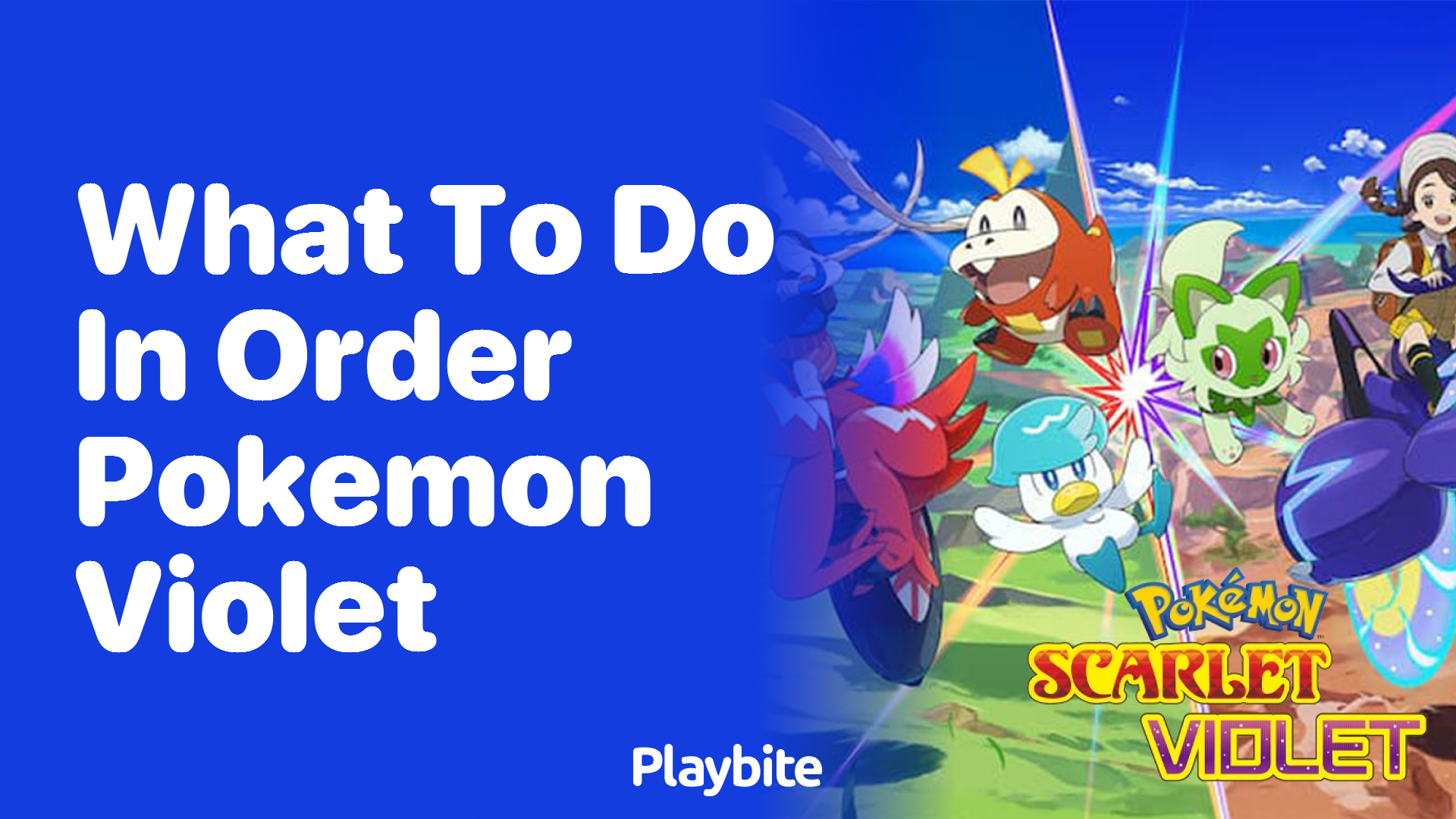 What to Do in Order to Get Pokemon Violet - Playbite
