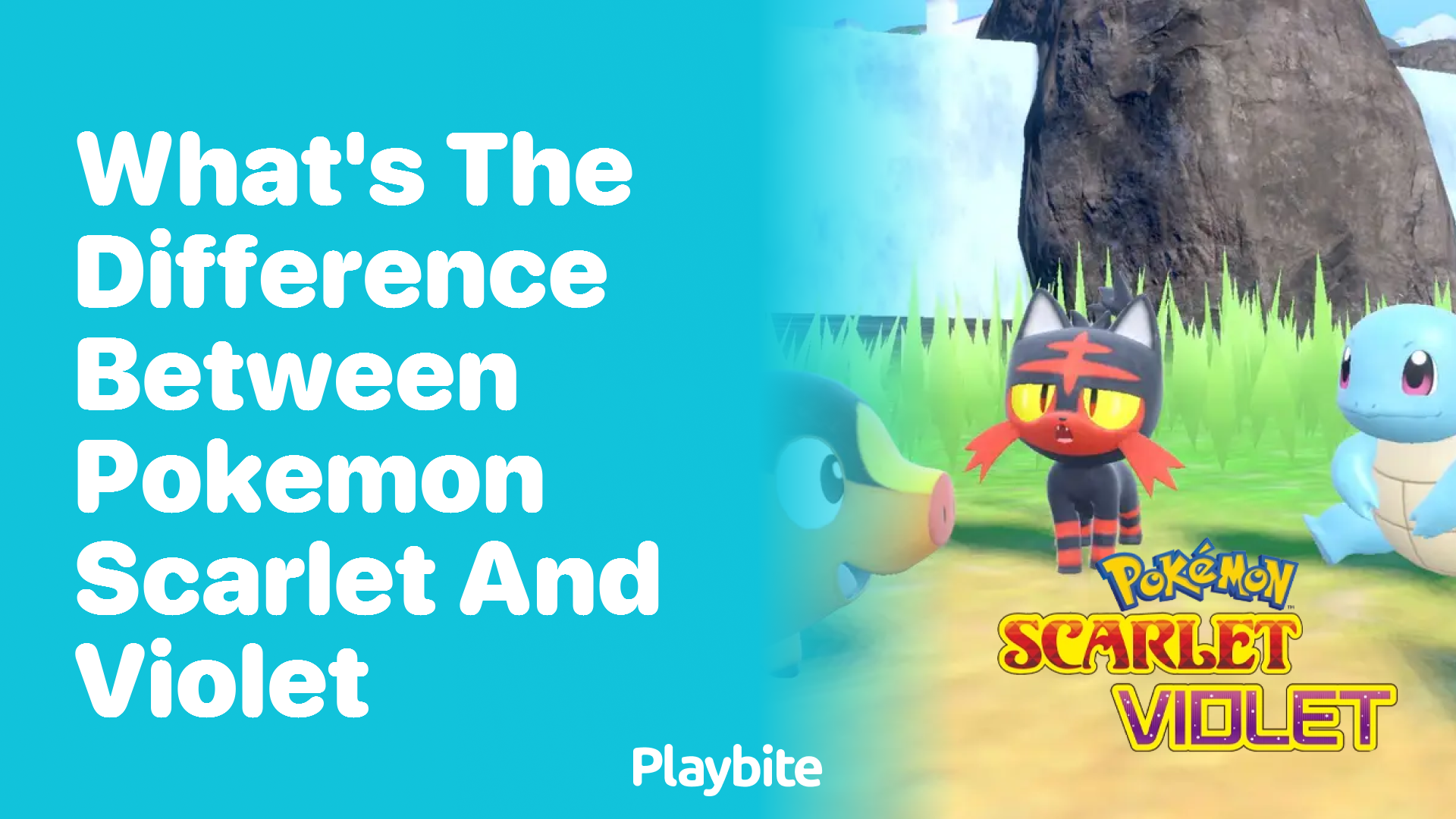 What's the difference between Pokemon Scarlet and Violet? - Playbite