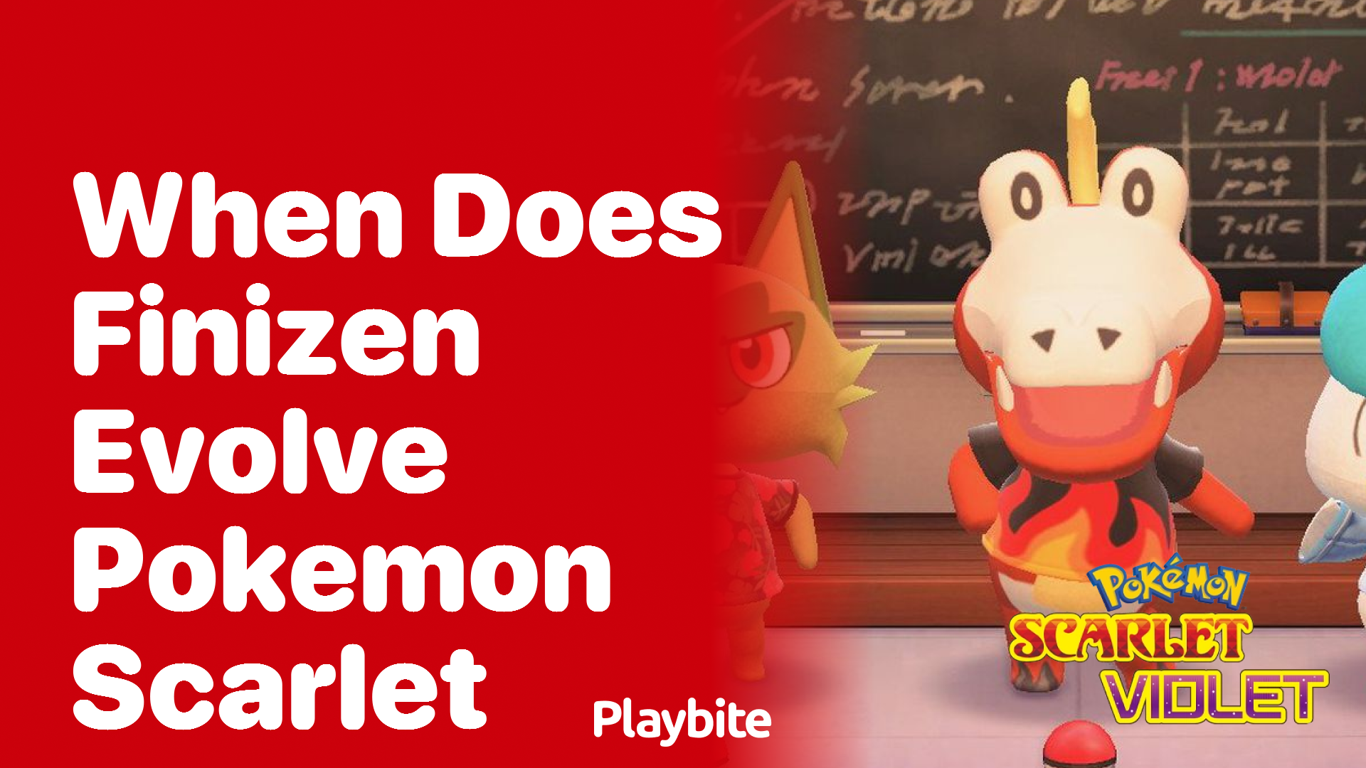 When does Finizen evolve in Pokemon Scarlet? - Playbite