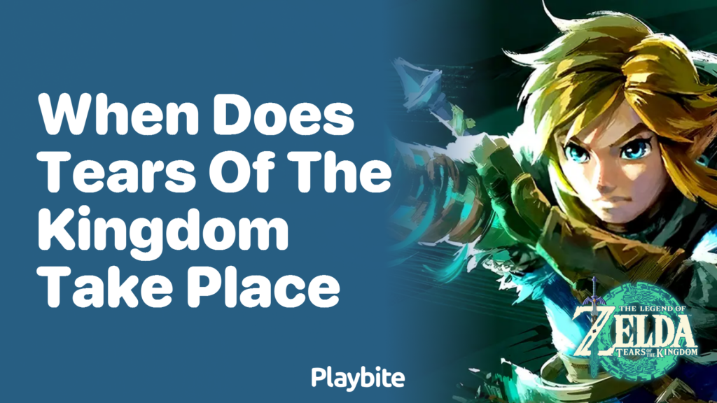 When Does Tears of the Kingdom Take Place? - Playbite