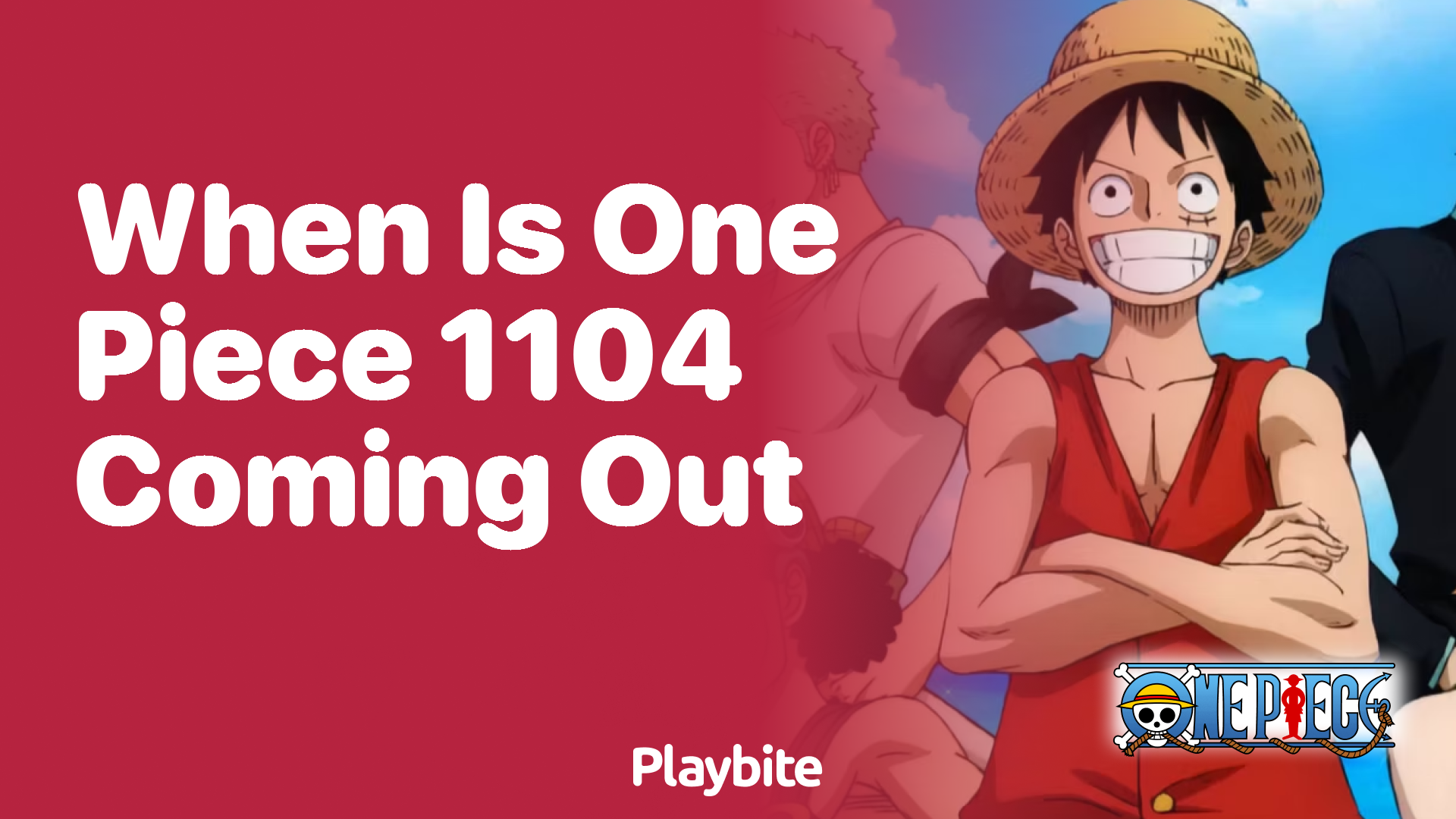When is One Piece Chapter 1104 Coming Out? - Playbite