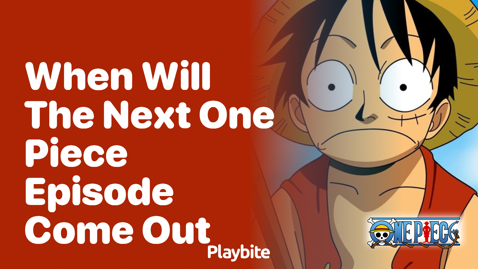 When Will the Next One Piece Episode Premiere? - Playbite