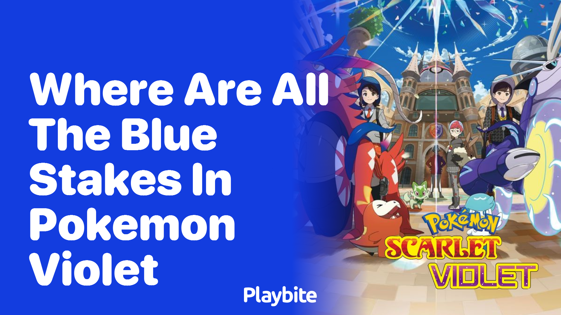 Where are all the Blue Stakes in Pokemon Violet? - Playbite