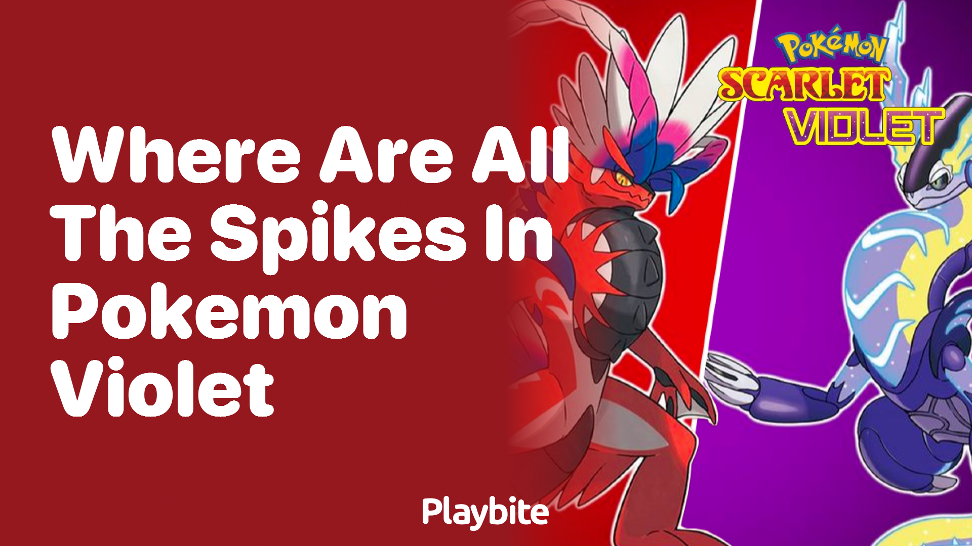 Where are all the spikes in Pokémon Violet? - Playbite