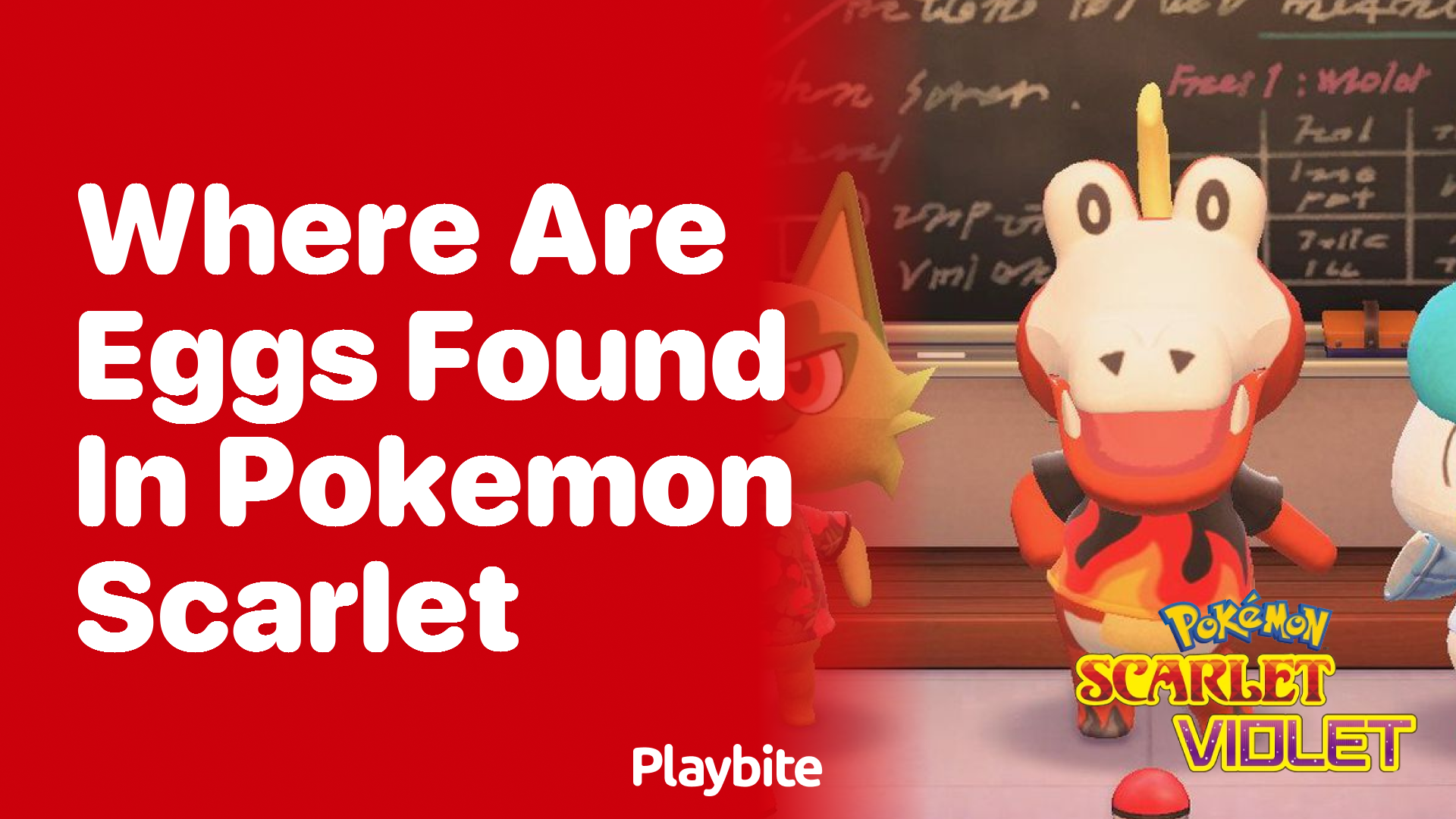 Where are eggs found in Pokemon Scarlet? - Playbite