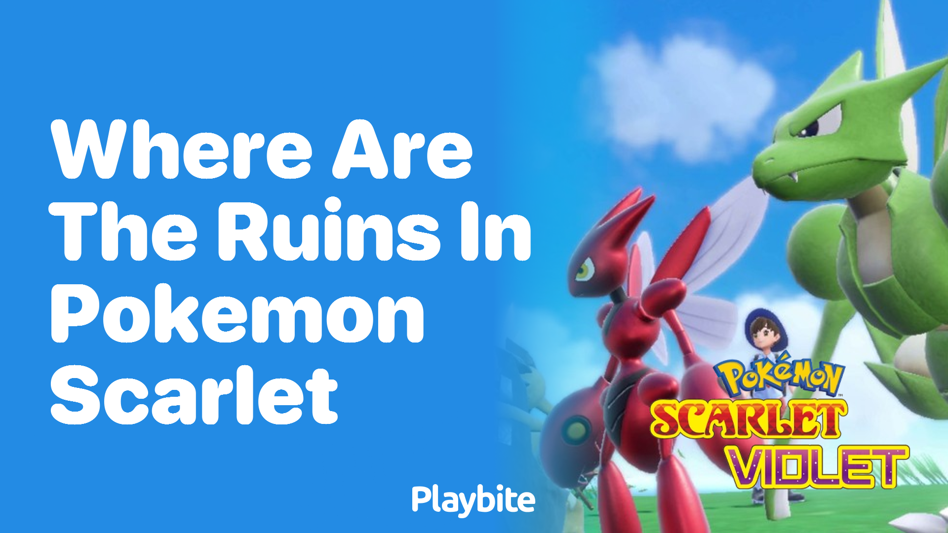 Where are the ruins in Pokemon Scarlet? - Playbite