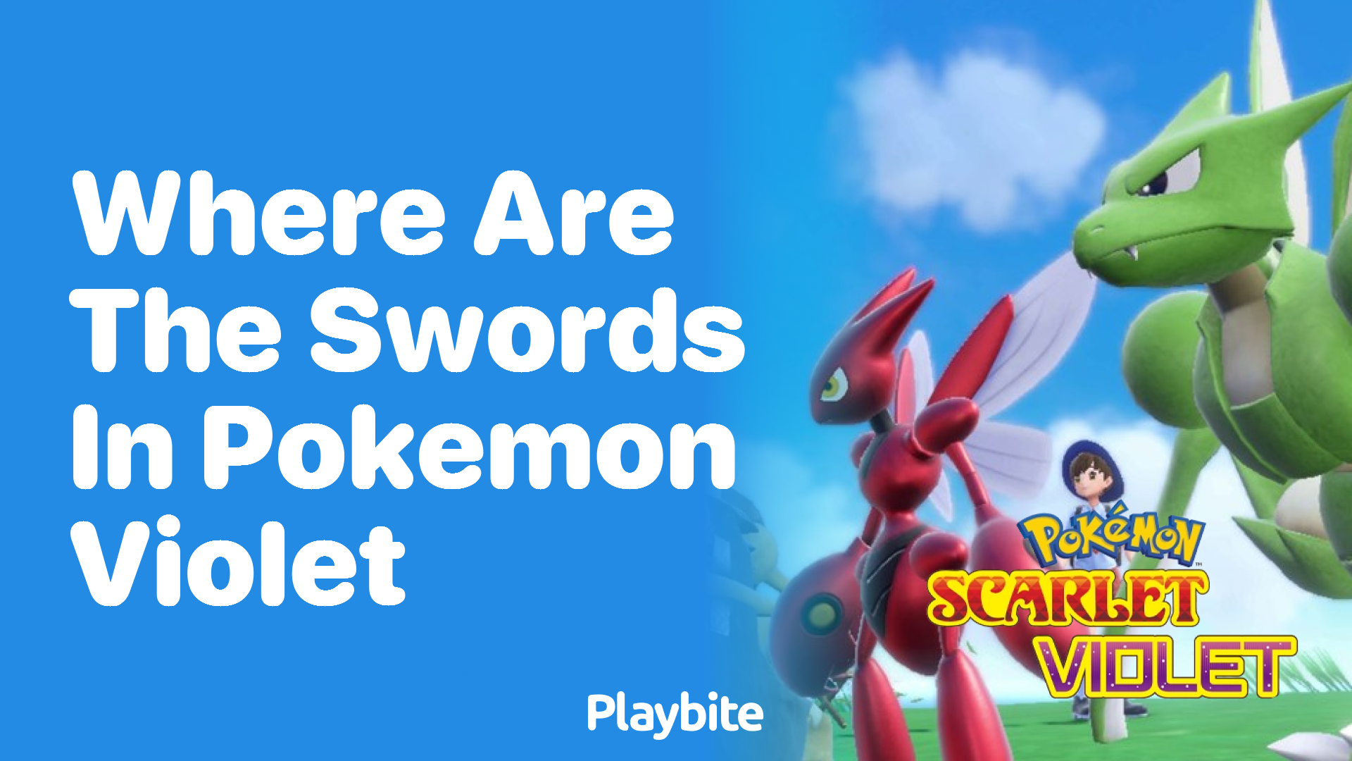 Where Are the Swords in Pokemon Violet? - Playbite