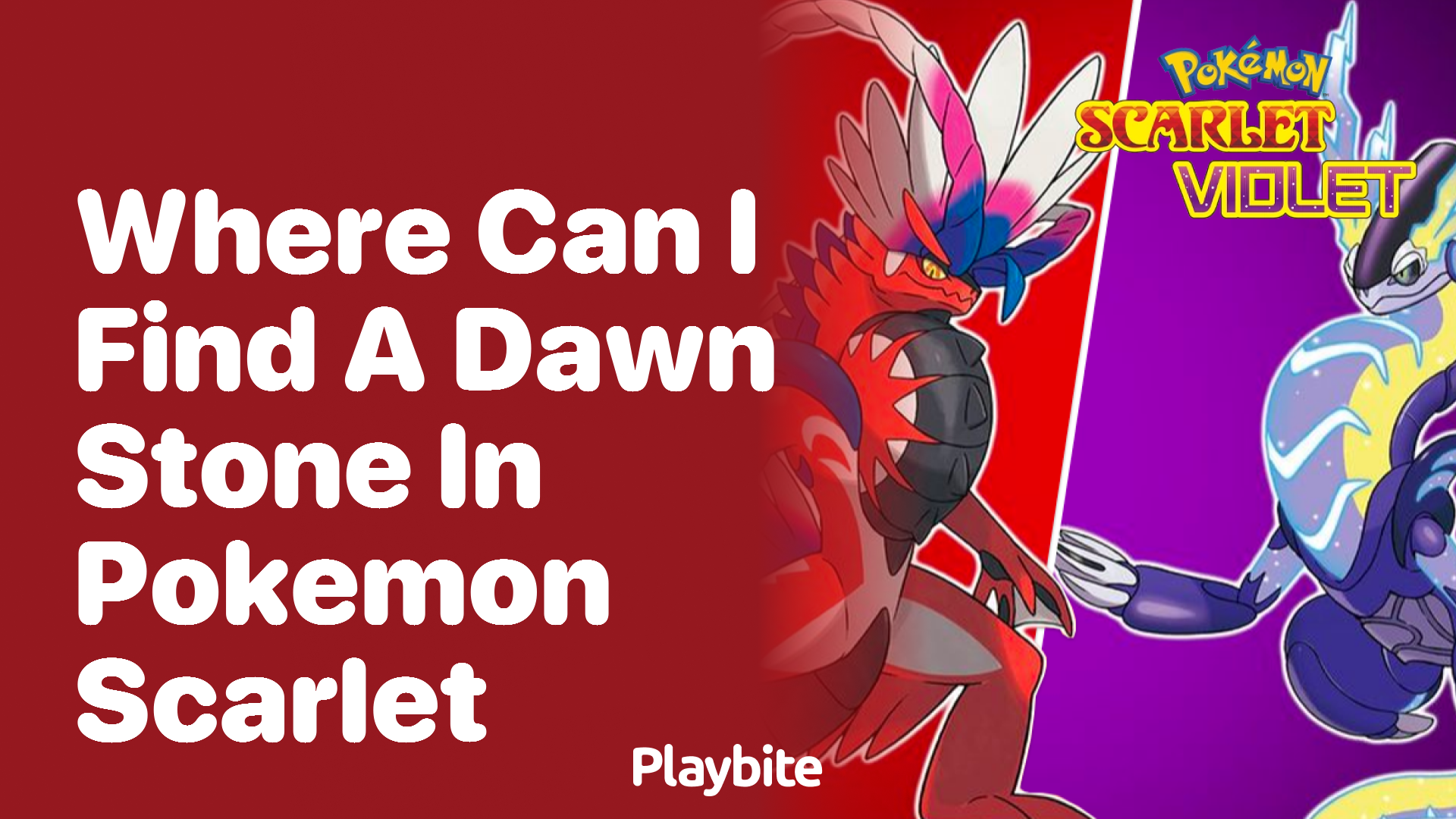 Where Can I Find a Dawn Stone in Pokemon Scarlet? - Playbite
