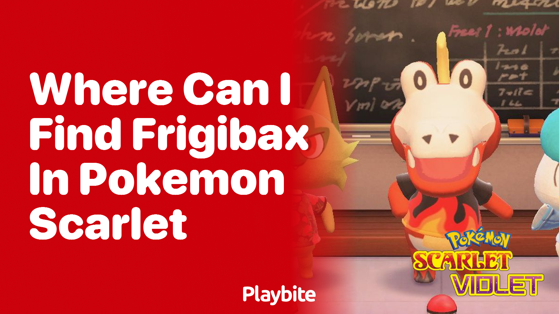 Where can I find Frigibax in Pokémon Scarlet? - Playbite