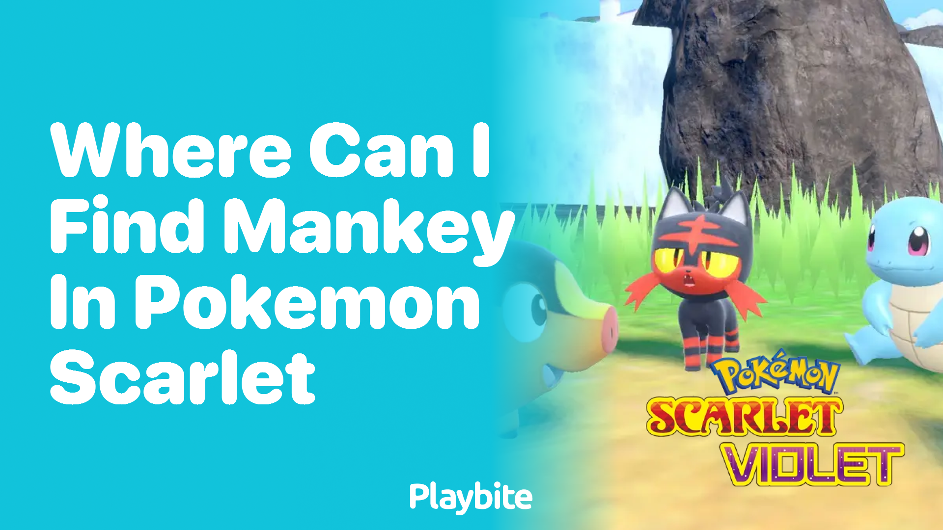 Where can I find Mankey in Pokemon Scarlet? - Playbite