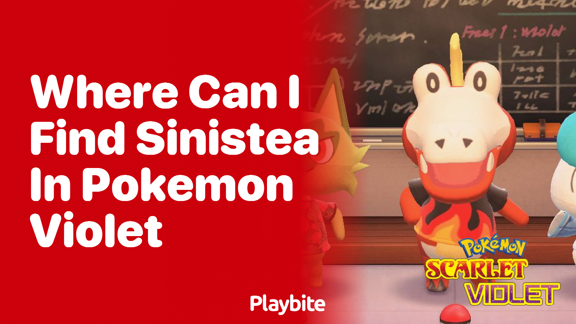 Where Can I Find Sinistea in Pokemon Violet? - Playbite