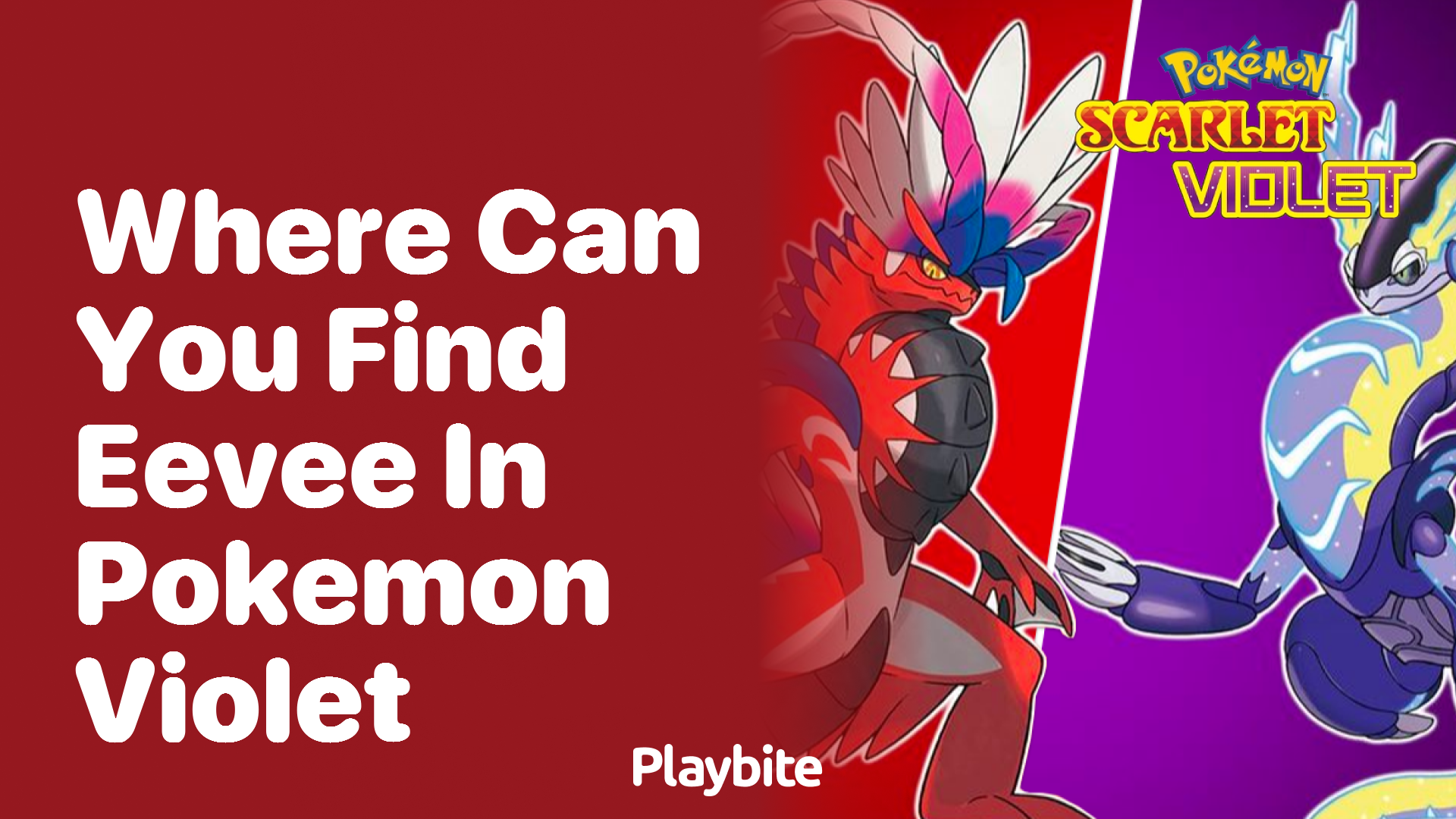 Where Can You Find Eevee in Pokemon Violet? - Playbite