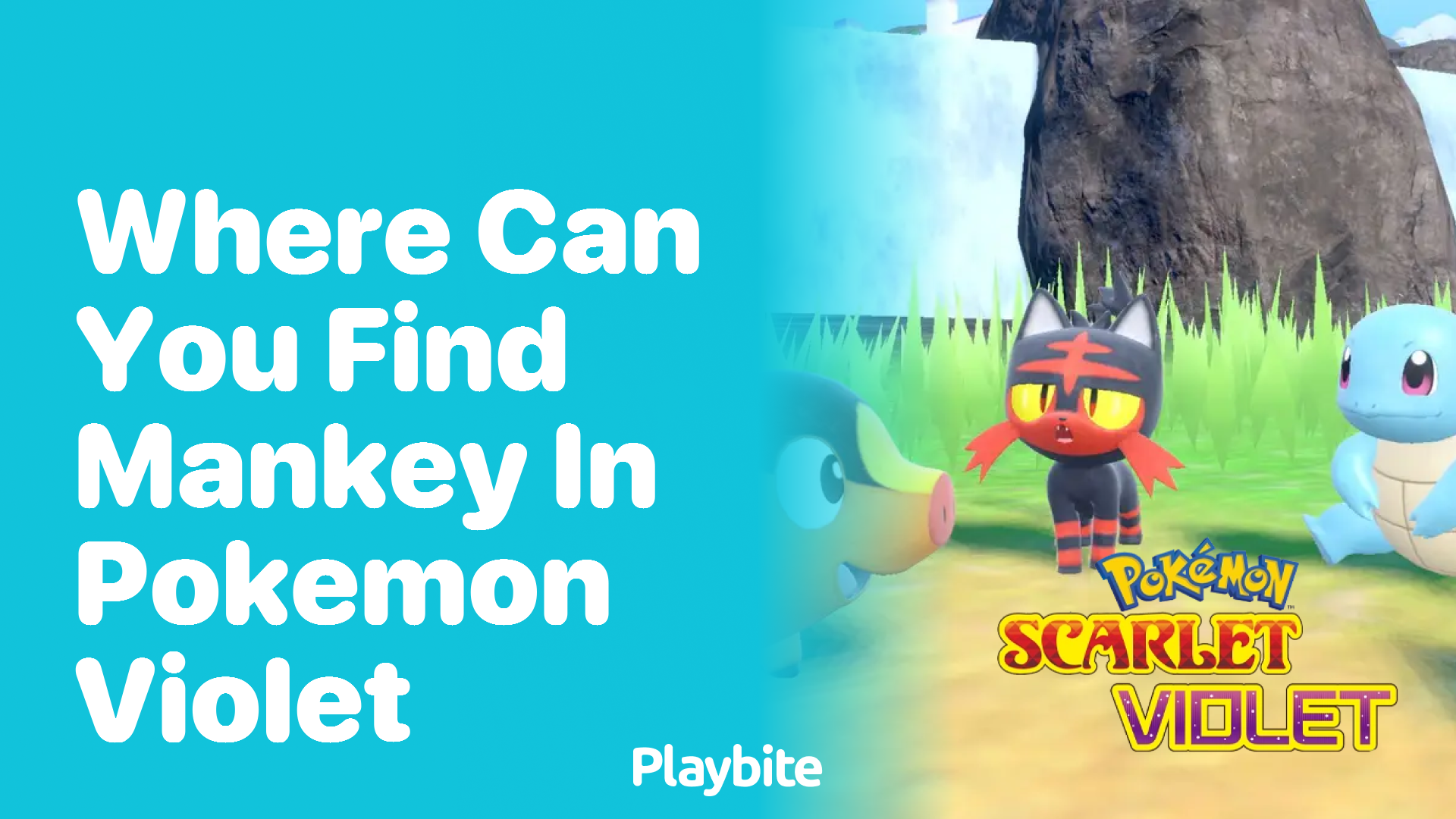Where can you find Mankey in Pokemon Violet? - Playbite