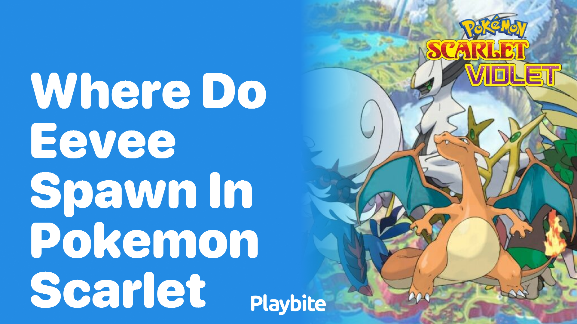 Where do Eevee spawn in Pokemon Scarlet? - Playbite
