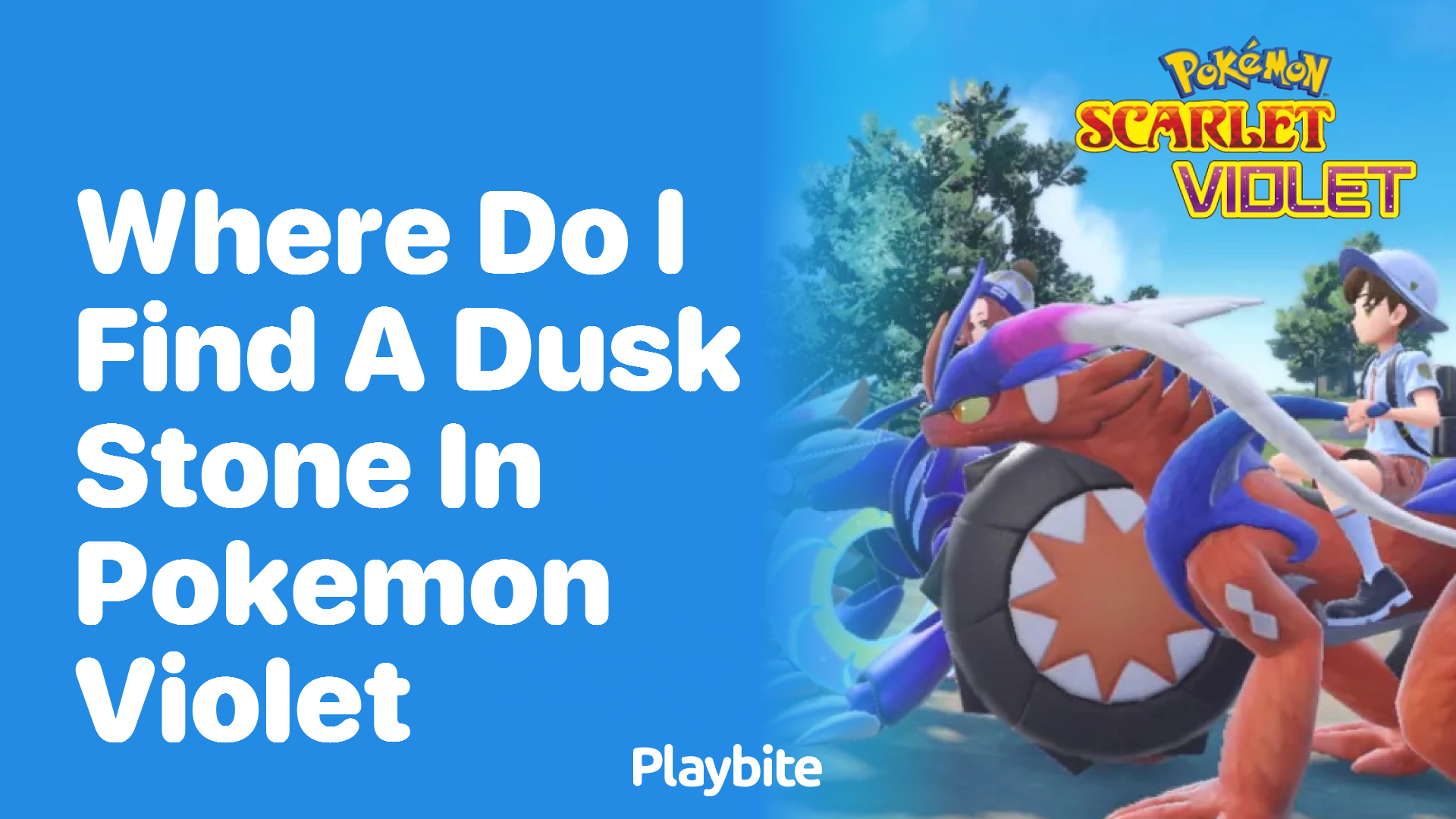 Where do I find a Dusk Stone in Pokemon Violet? - Playbite
