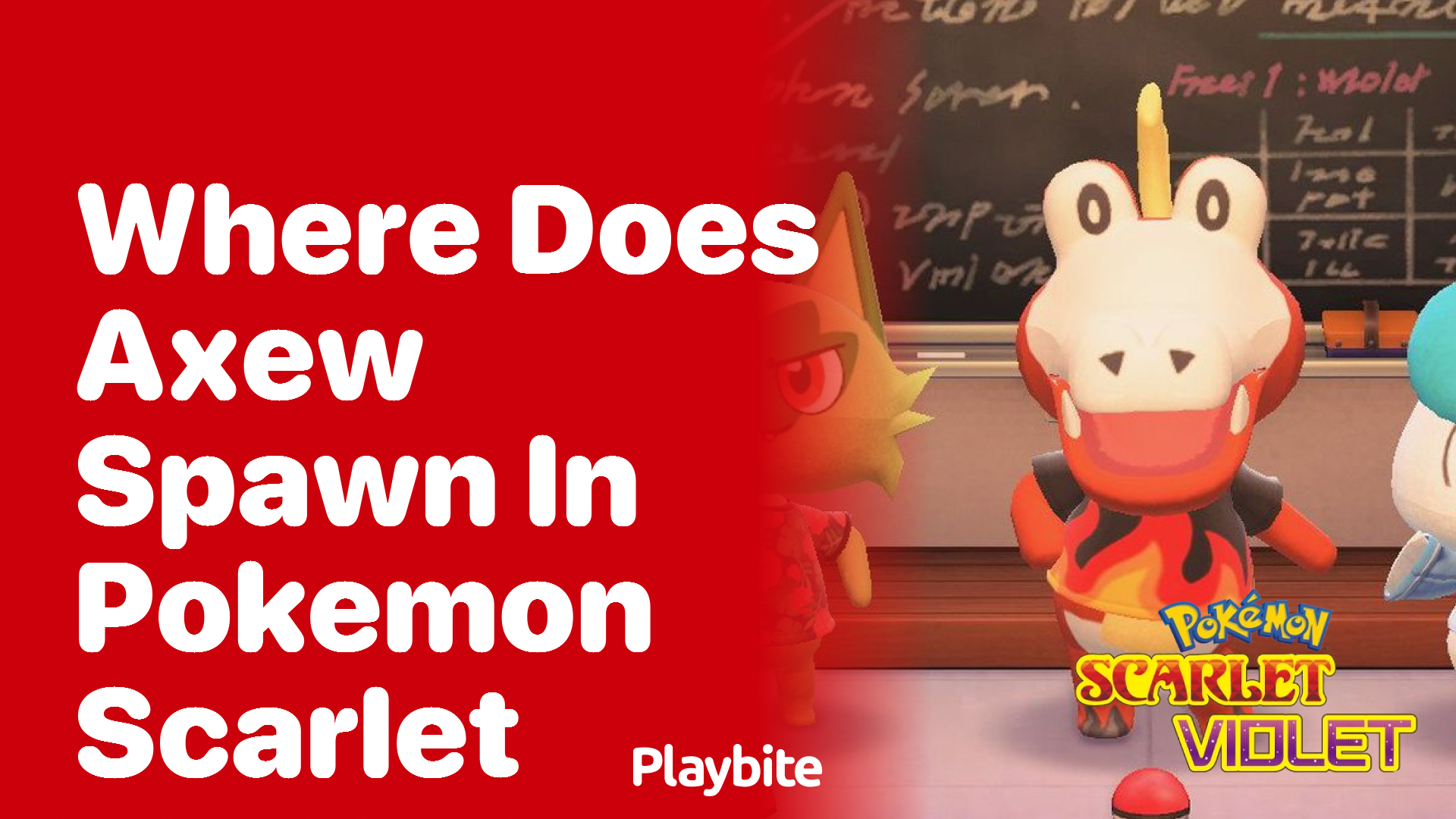 Where does Axew spawn in Pokemon Scarlet? - Playbite
