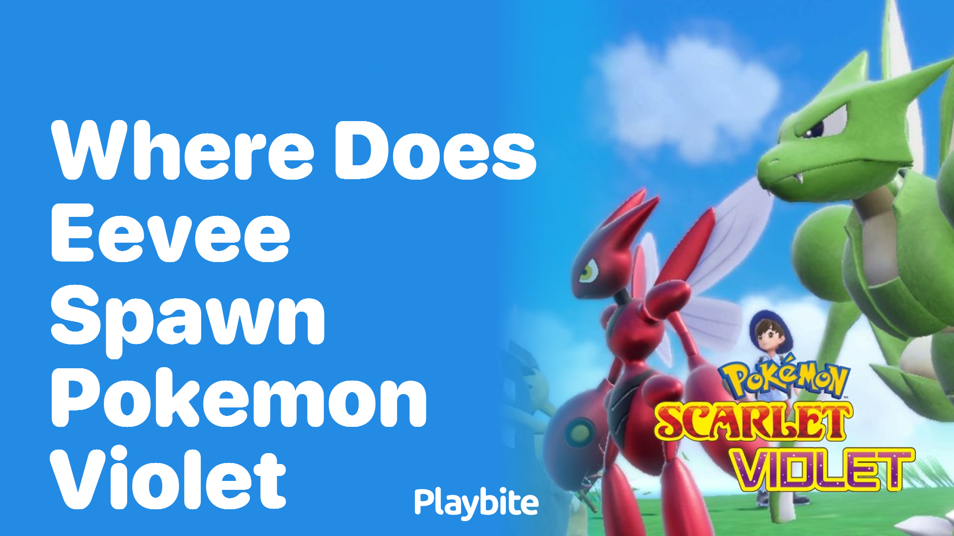 Where does Eevee spawn in Pokemon Violet? - Playbite