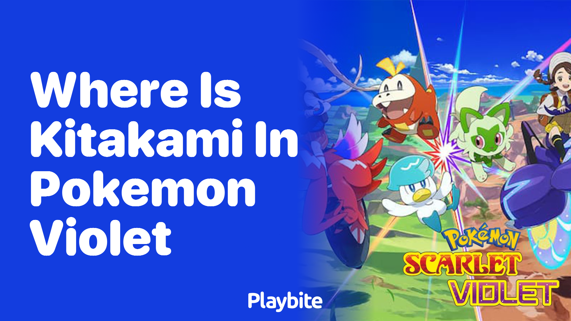 Where is Kitakami in Pokemon Violet? - Playbite