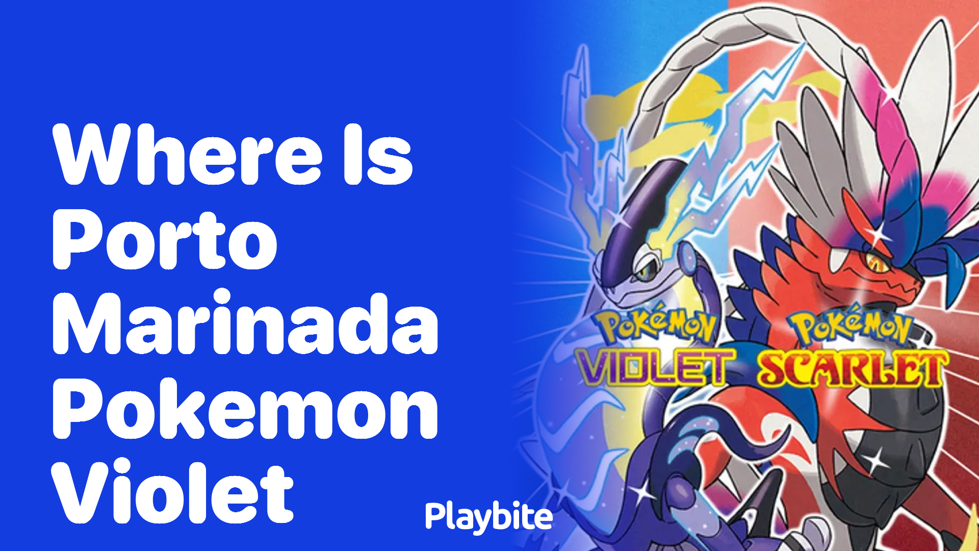 Where is Porto Marinada in Pokémon Violet? - Playbite